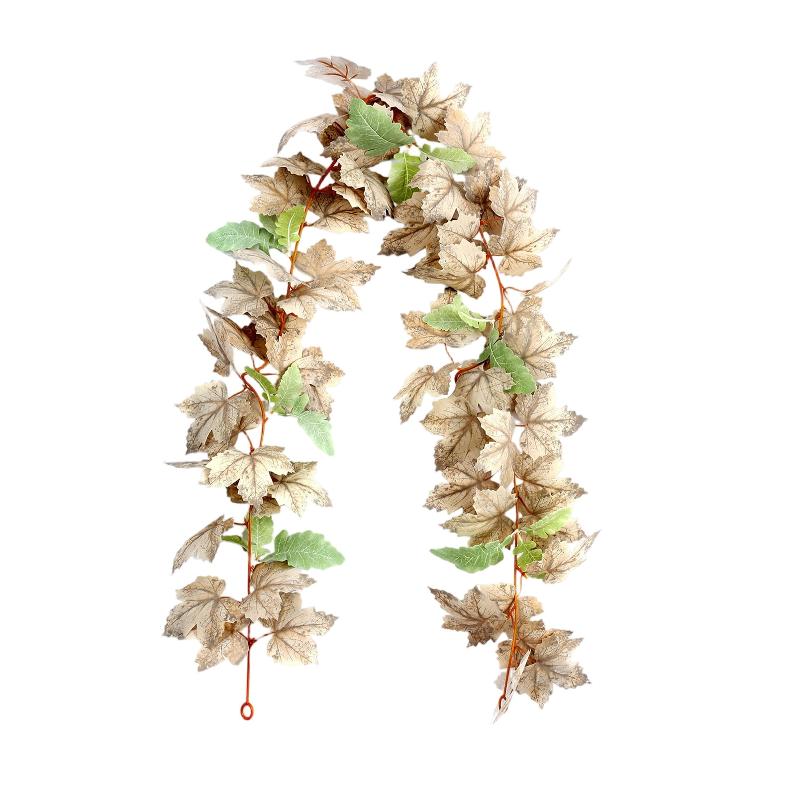 Artificial Maple Leaf Vine for Autumn Hanging Decoration, 36 Heads 14 ...
