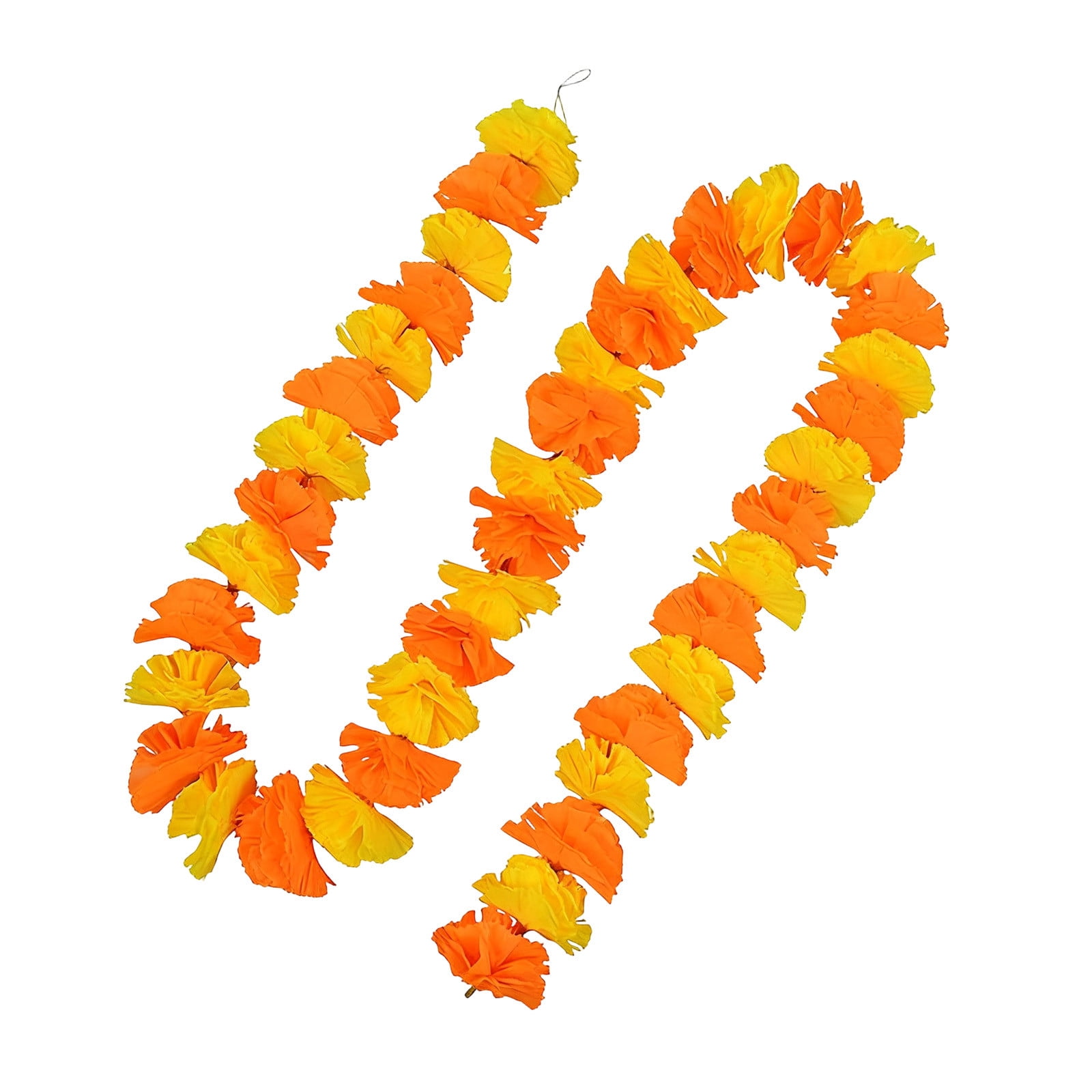 Artificial Marigold Flower Strings, 59" Autumn Harvest Thanksgiving ...