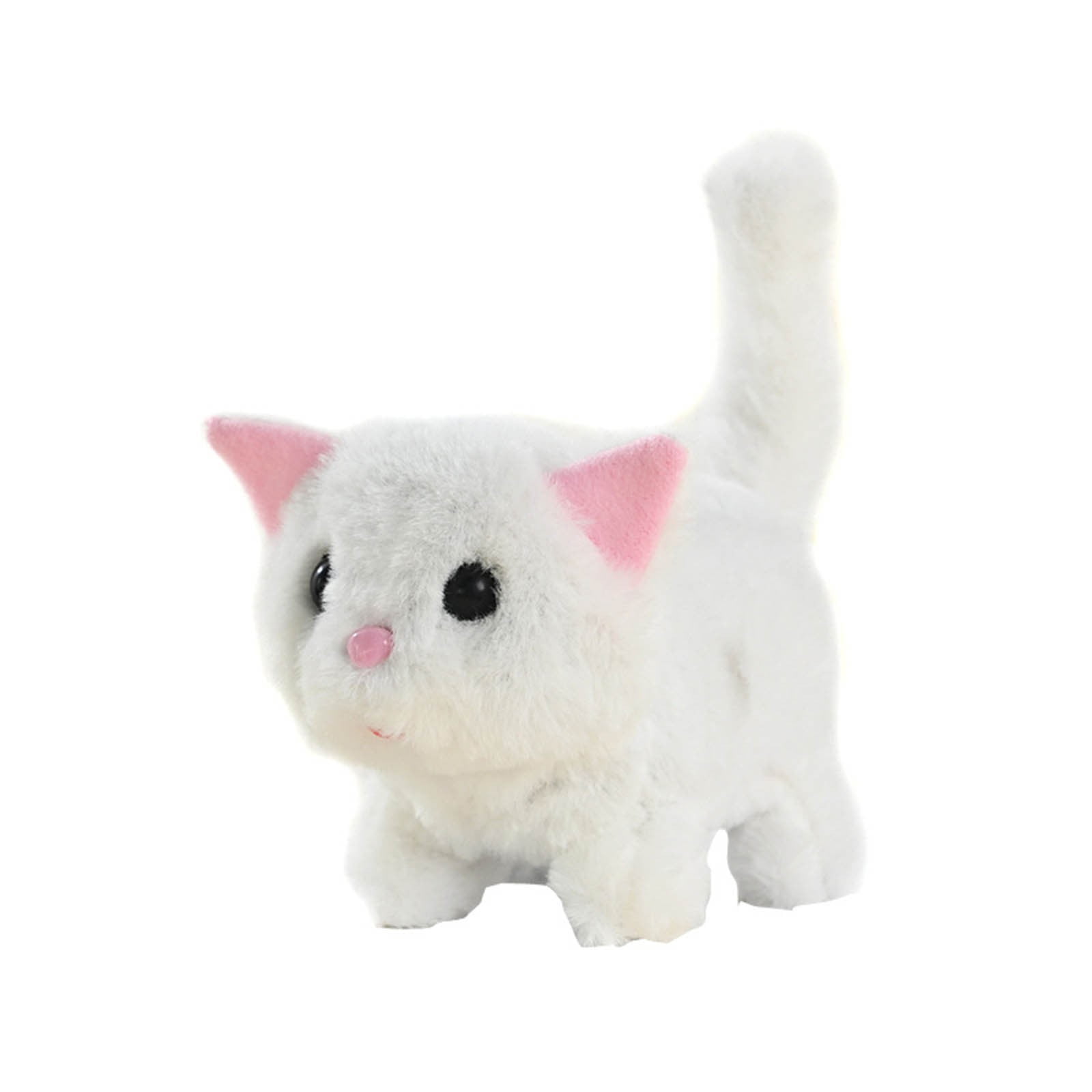 Artificial Mechanical Cat,5.91x3.15x4.72 - Walking Plush Cat for All ...