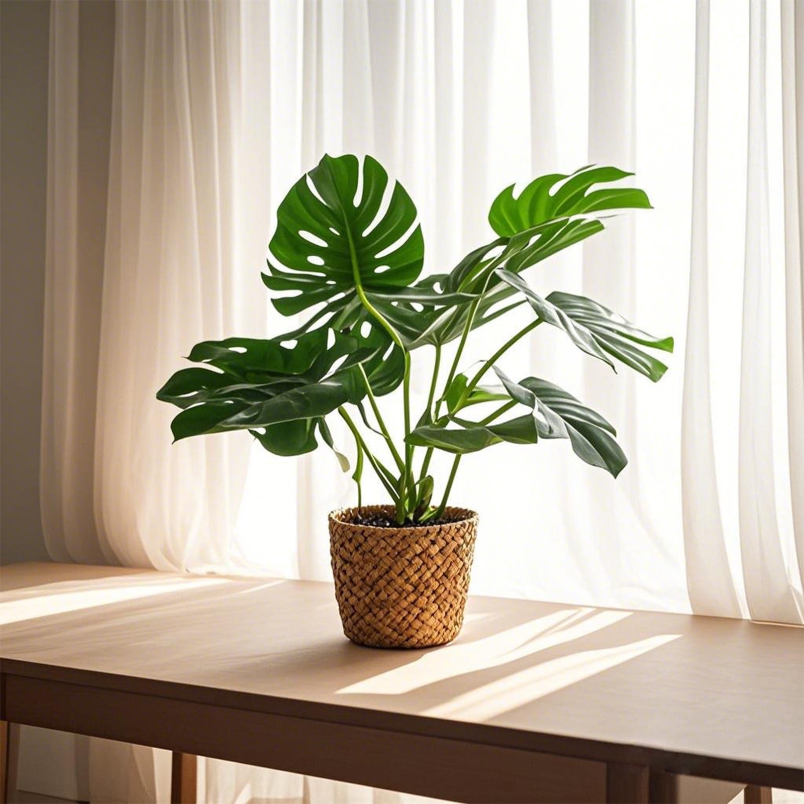 Artificial Milan Grass & Lily of the Valley Potted| Small Fake Indoor ...