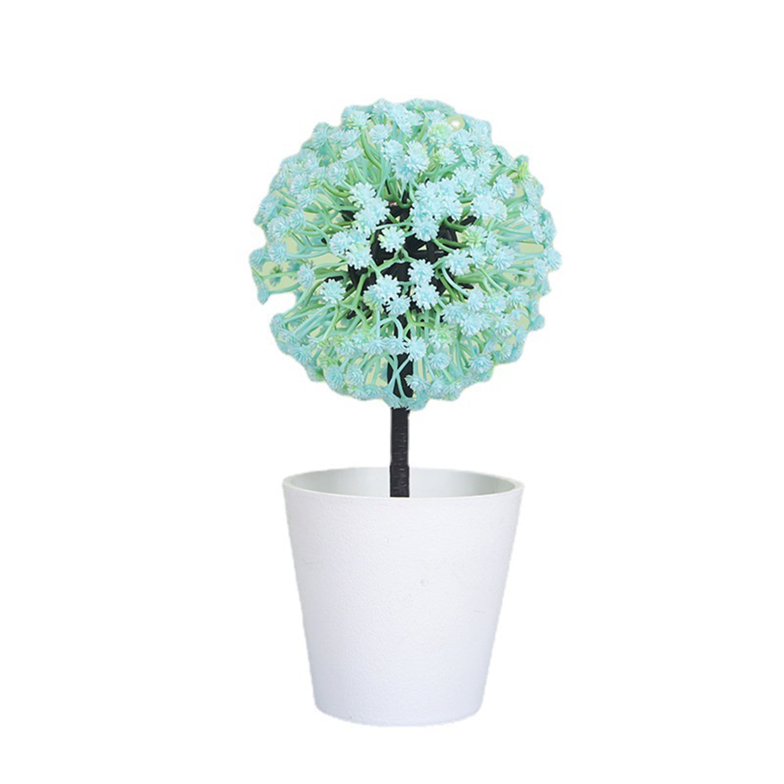 Artificial Mini Potted Flowers Plant for Home Decor Party Wedding ...
