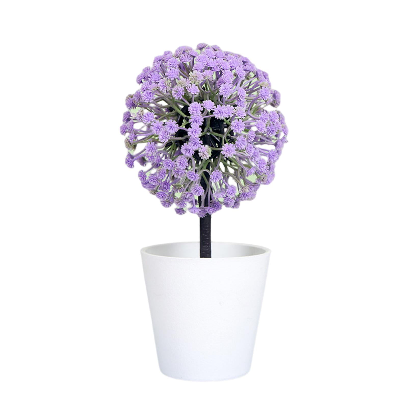 Artificial Mini Potted Flowers Plant for Home Decor Party Wedding ...