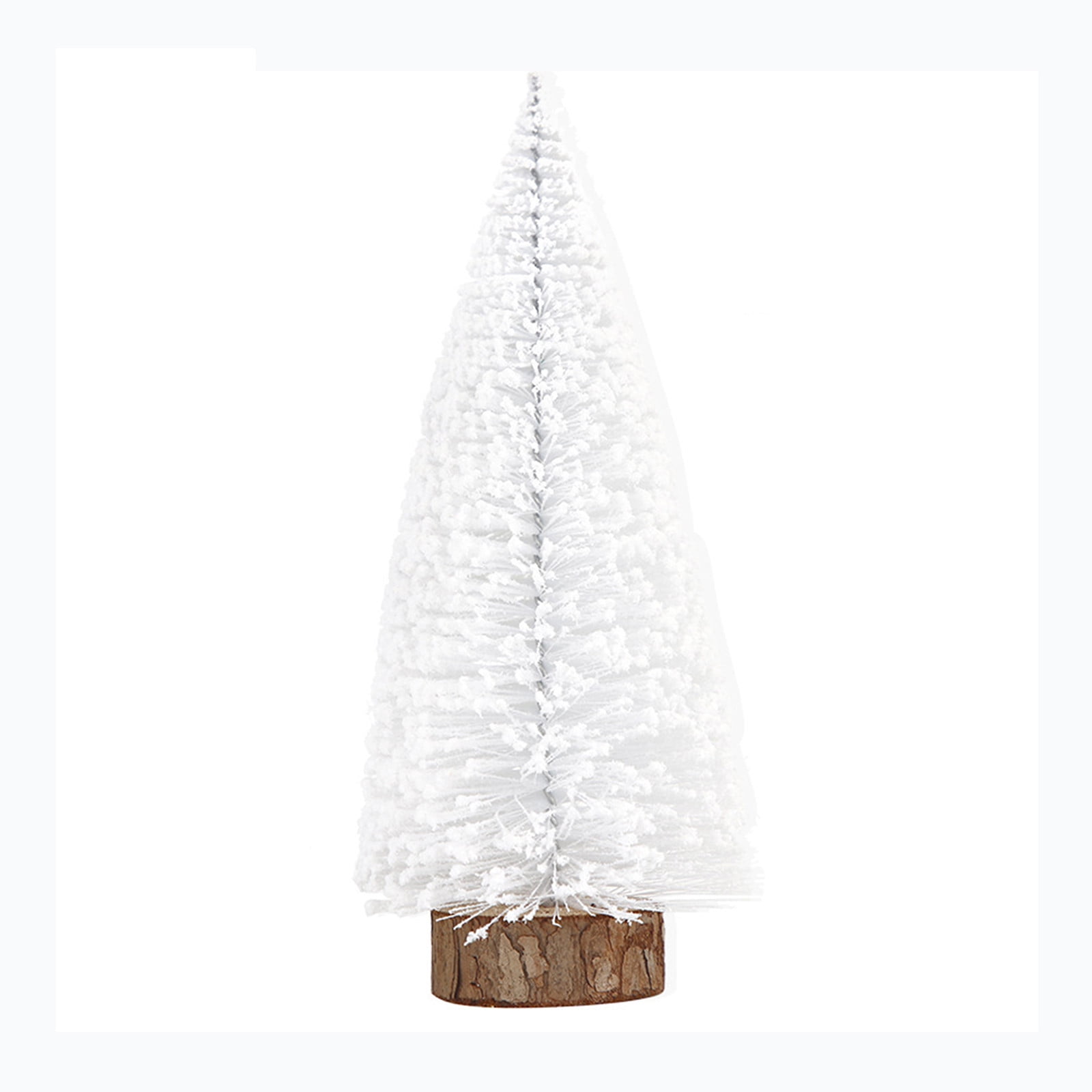 Artificial Mini White Christmas Trees, Miniature Pine Trees Sisal Trees ...