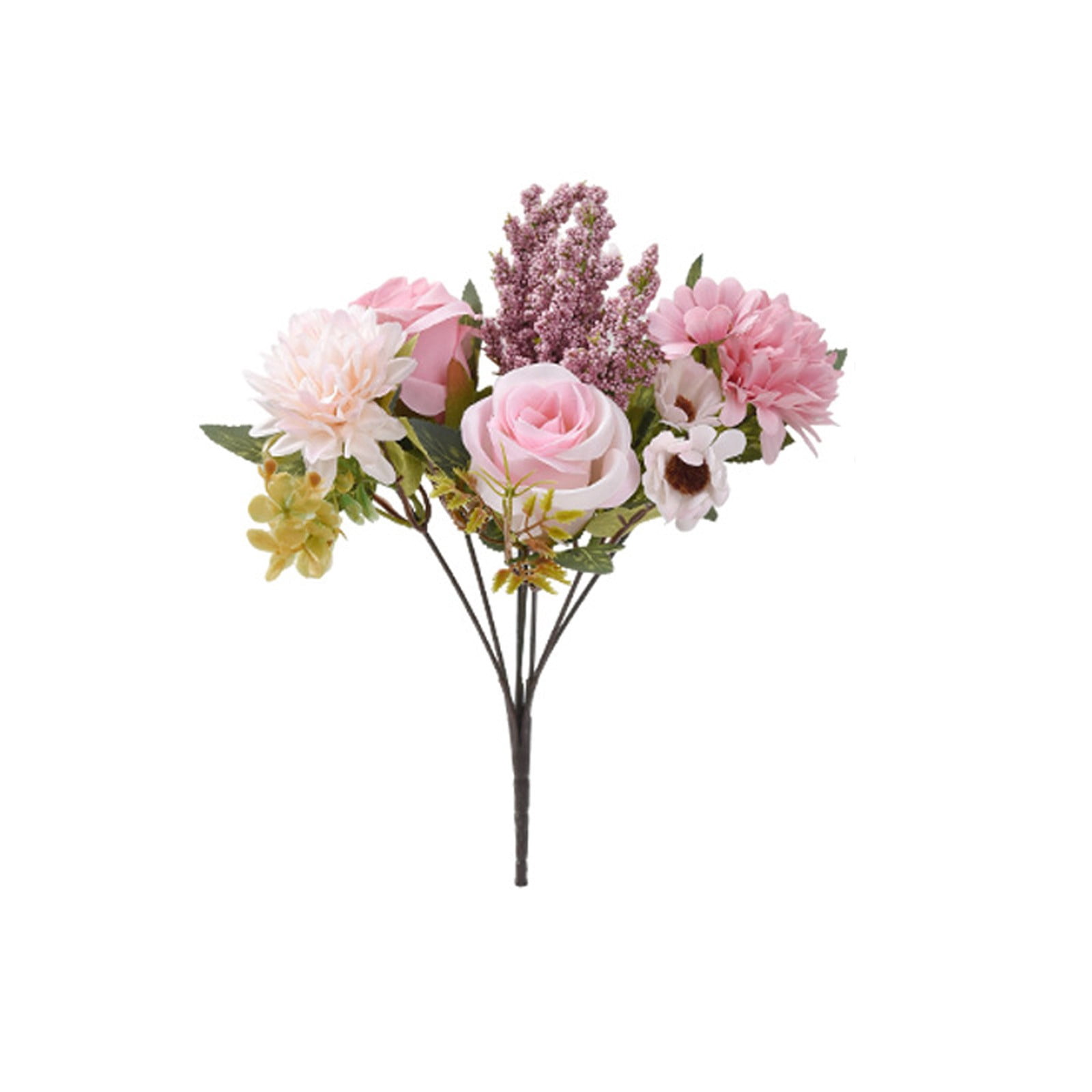 Artificial Mixed Flower Bouquet with Roses & Accents for Home, Wedding ...
