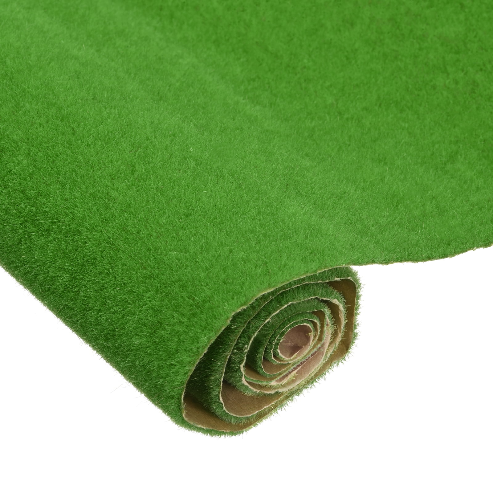 Artificial Model Grass Mat 13.8" x 39" Green Realistic Fake Turf for ...