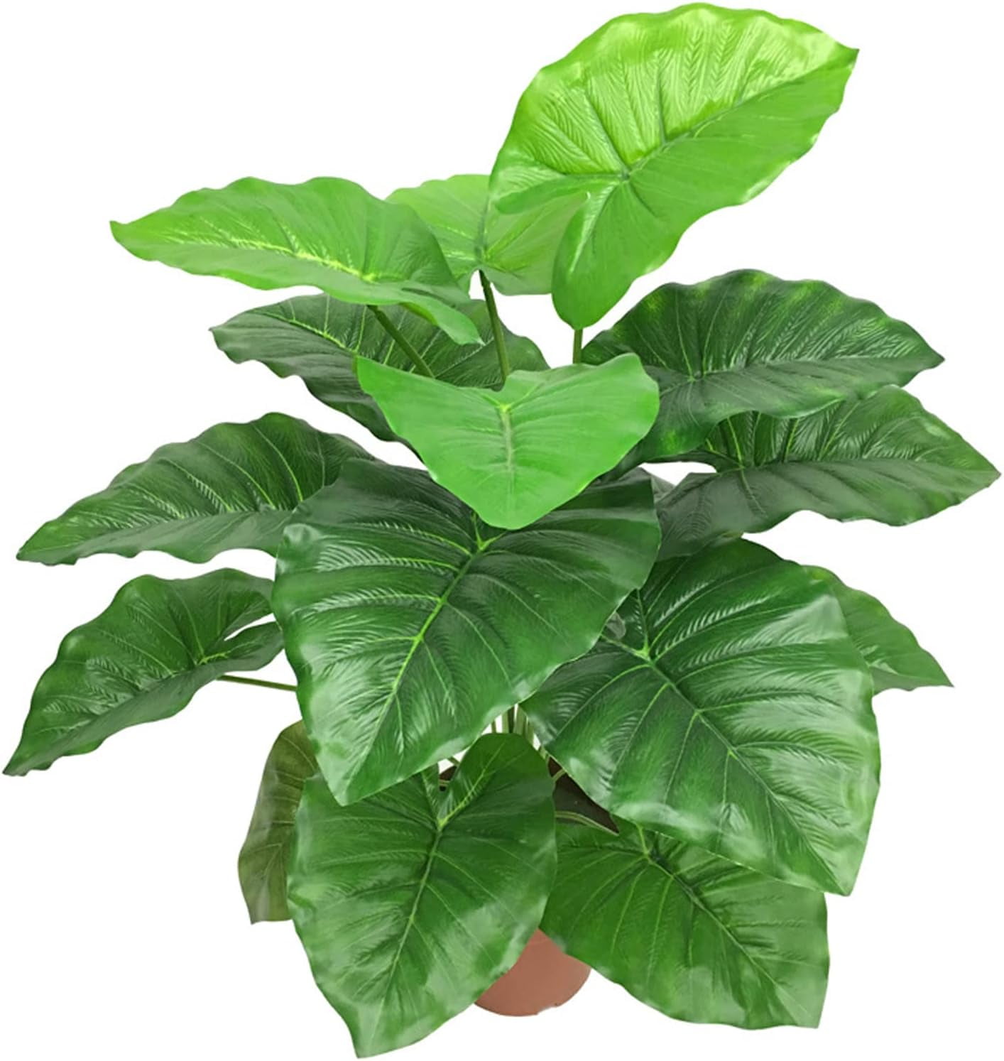 Artificial Monstera Deliciosa Plant，18 Leaves Artificial Tropical ...