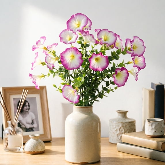 Artificial Morning Glory Bouquet for Cemetery Memorial Flower ...