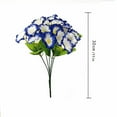 Artificial Morning Glory Flowers, Fade Resistant Plastic Plants ...