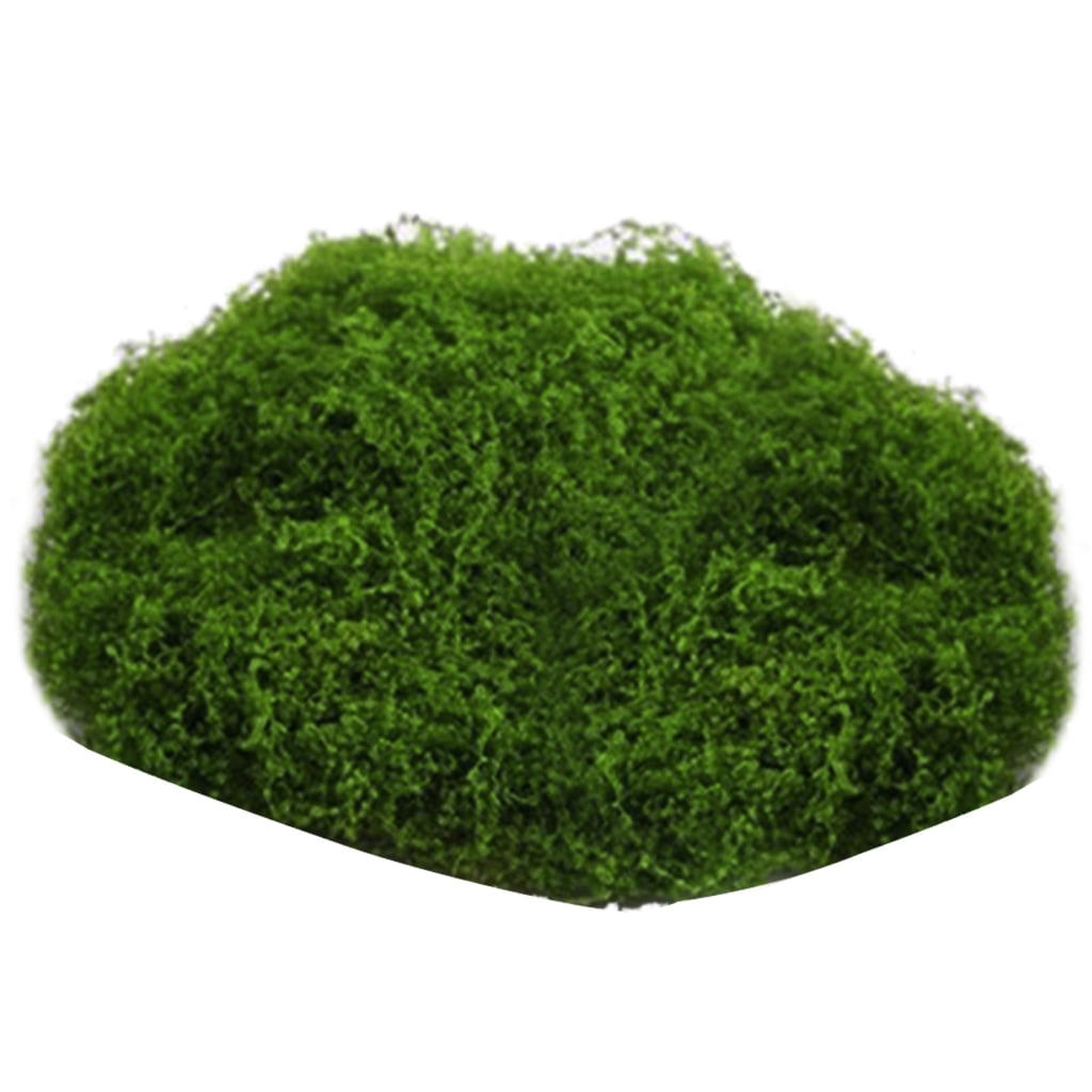 Artificial Moss Fake Grass for Garden Decorations, 150g Fake Green Moss ...
