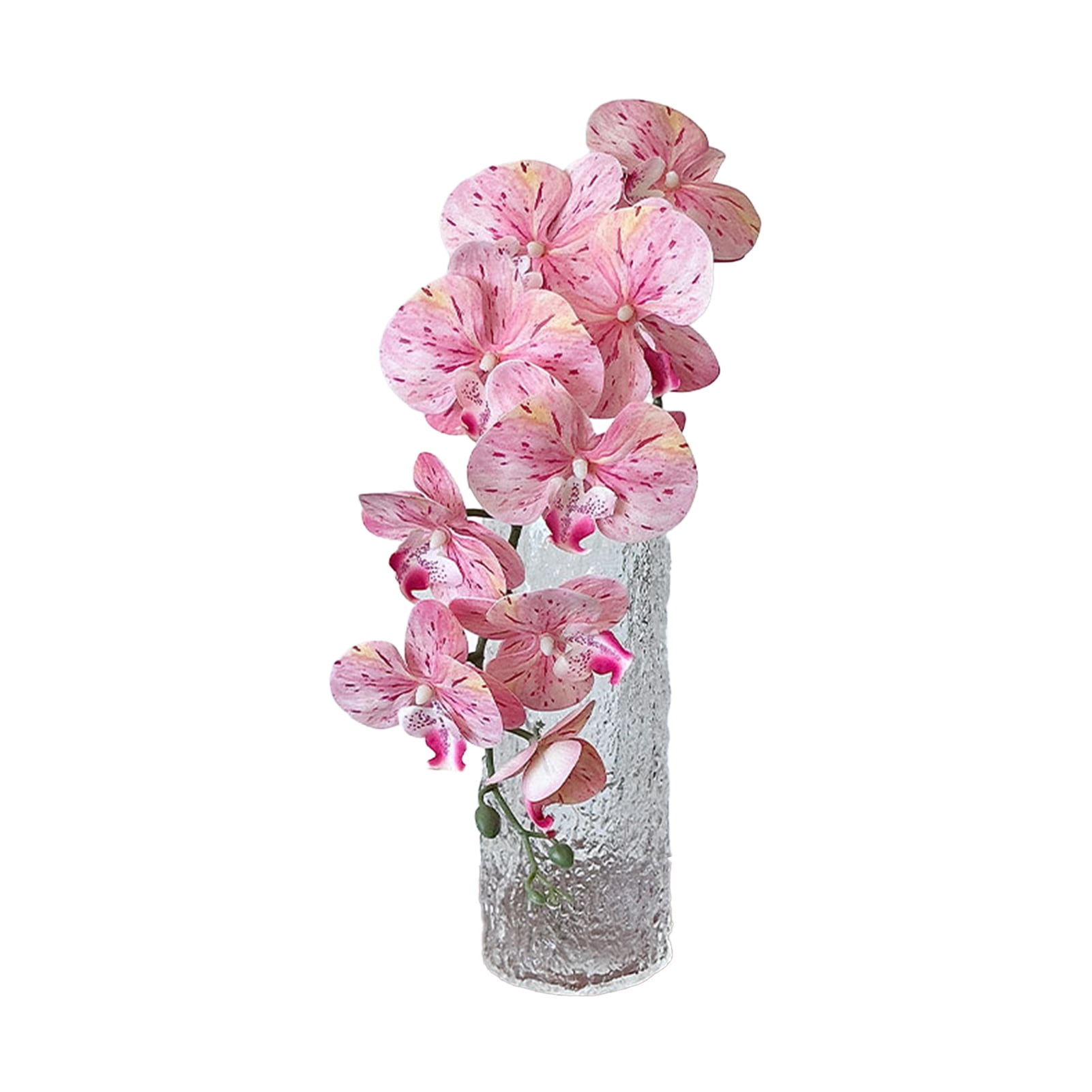 Artificial Moth Orchids (9 Heads) - Realistic Fake Silk Flower for ...