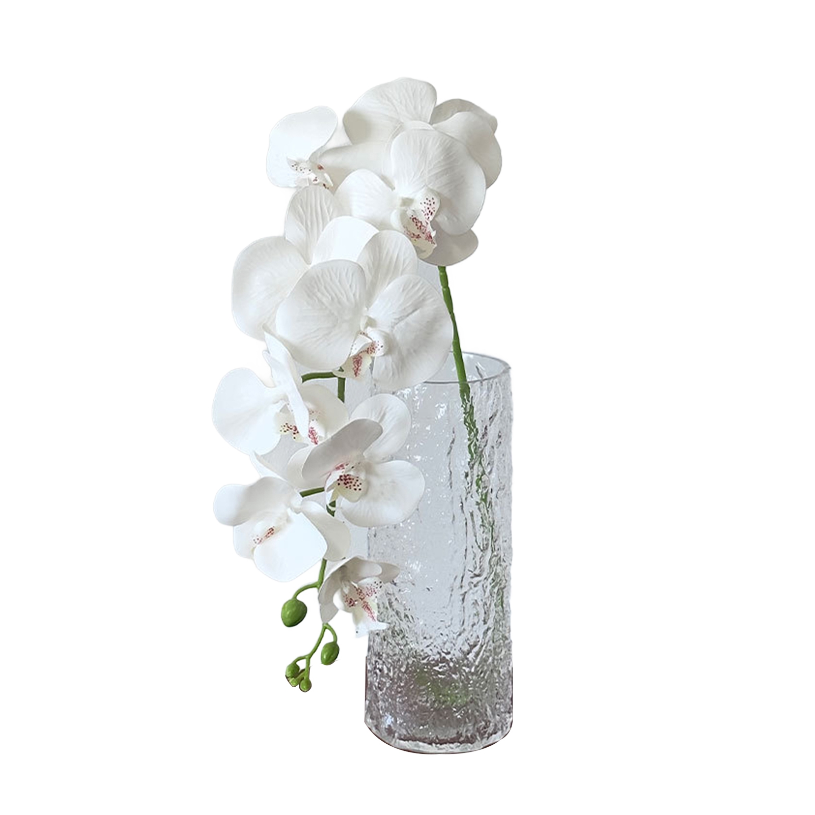 Artificial Moth Orchids (9 Heads) - Realistic Fake Silk Flower for ...