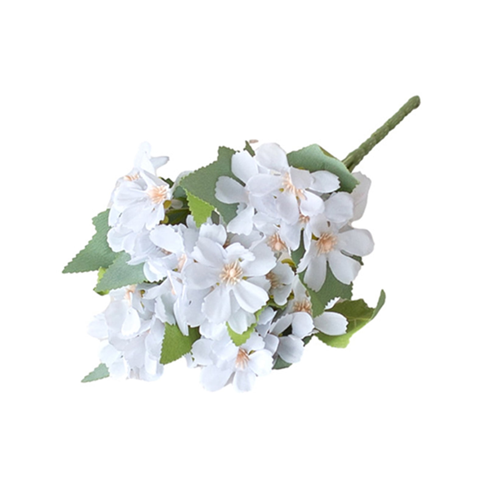 Artificial Mum Bush Flowers,Fake Mums Floral for Home and Wedding Decor ...