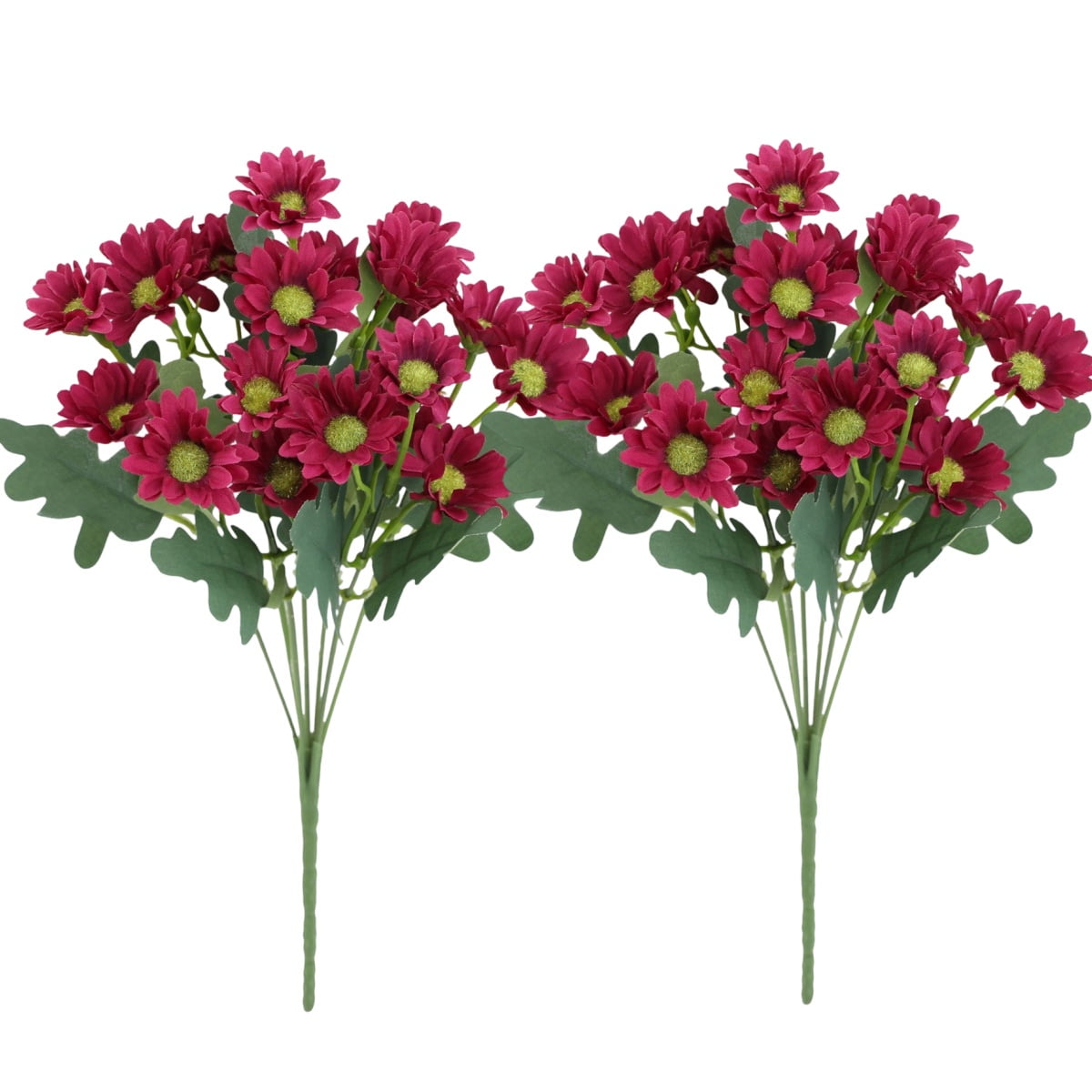 Artificial Mums, Realistic Artificial Plastic Decorative Flower Bouquet ...