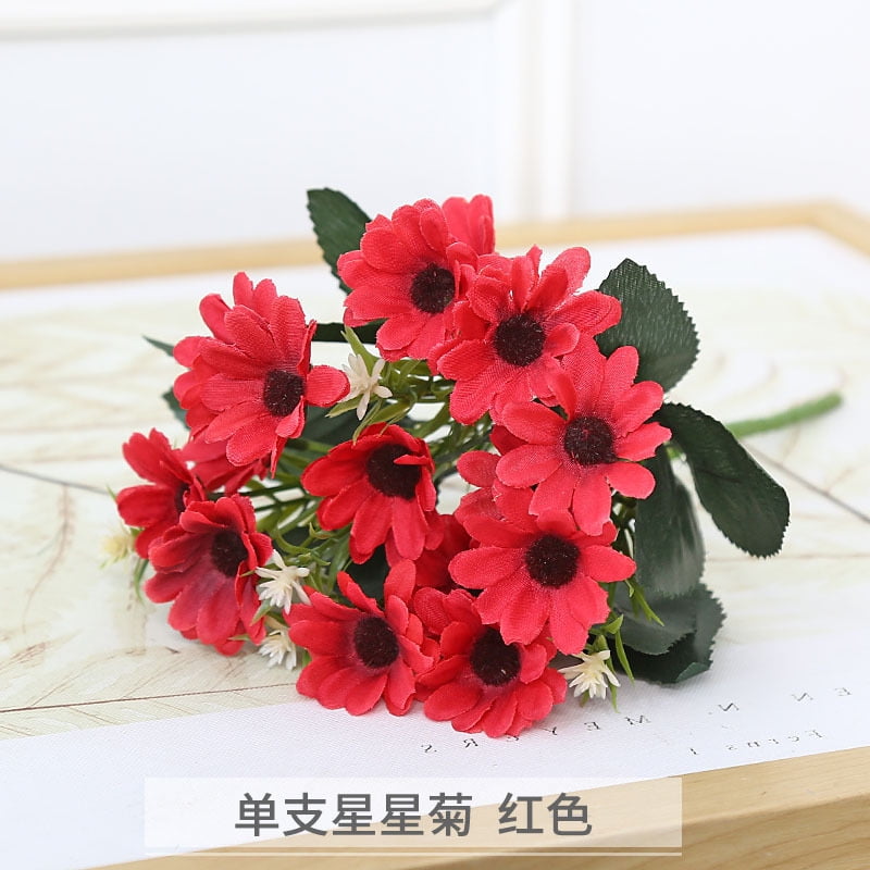 Artificial Mums for Outdoors Planters Mums Fall Flowers Plants UV ...