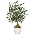 Artificial Olive Tree 18'' Small Faux Olive Tree Fake Olive Plants with ...