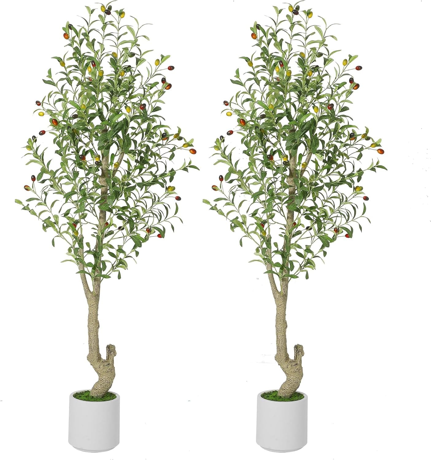 Artificial Olive Tree, 5-Foot (60 Inch),Olive Tree Artificial Indoor ...