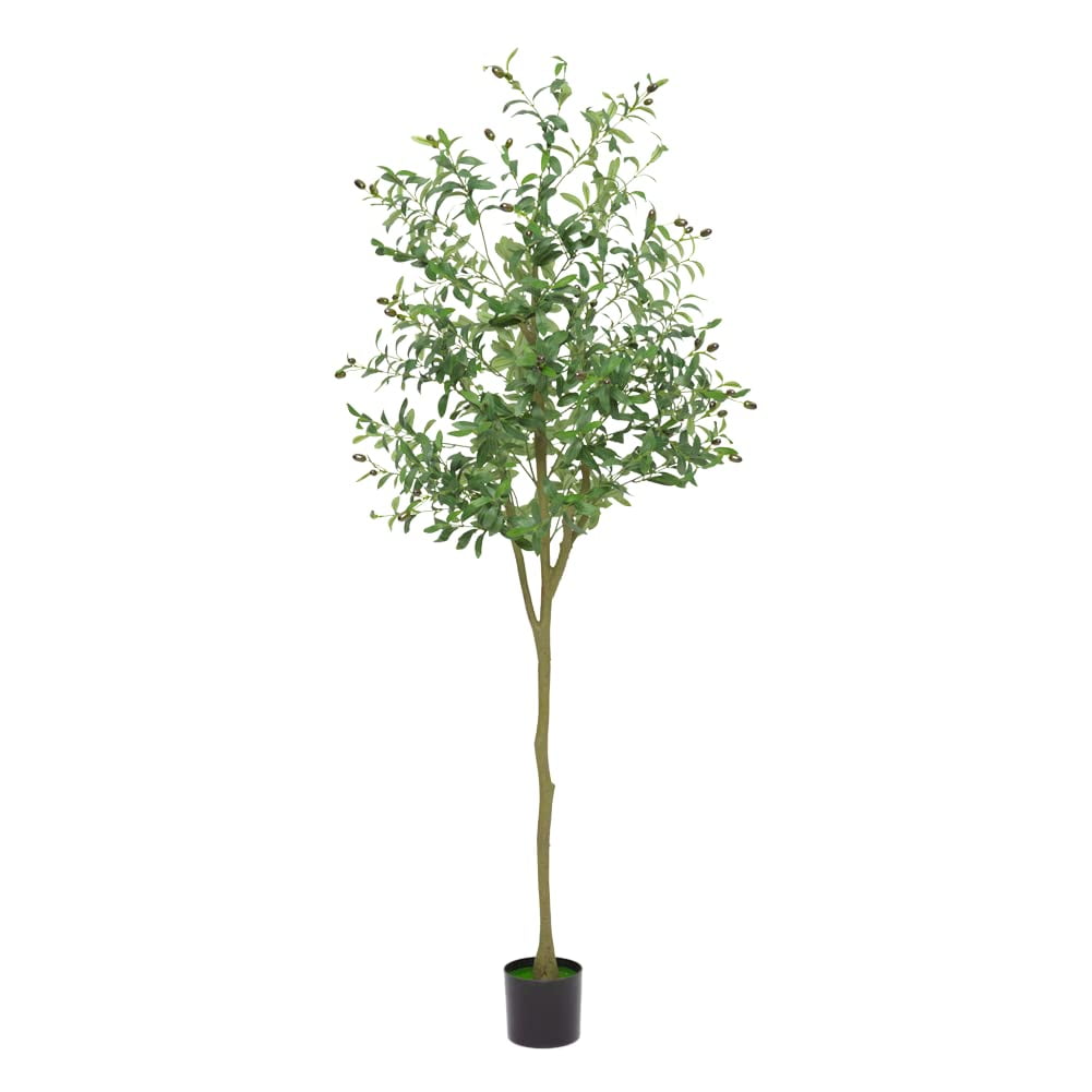 Artificial Olive Tree Faux Tree with Lifelike Olive Leaves Fake Olive ...