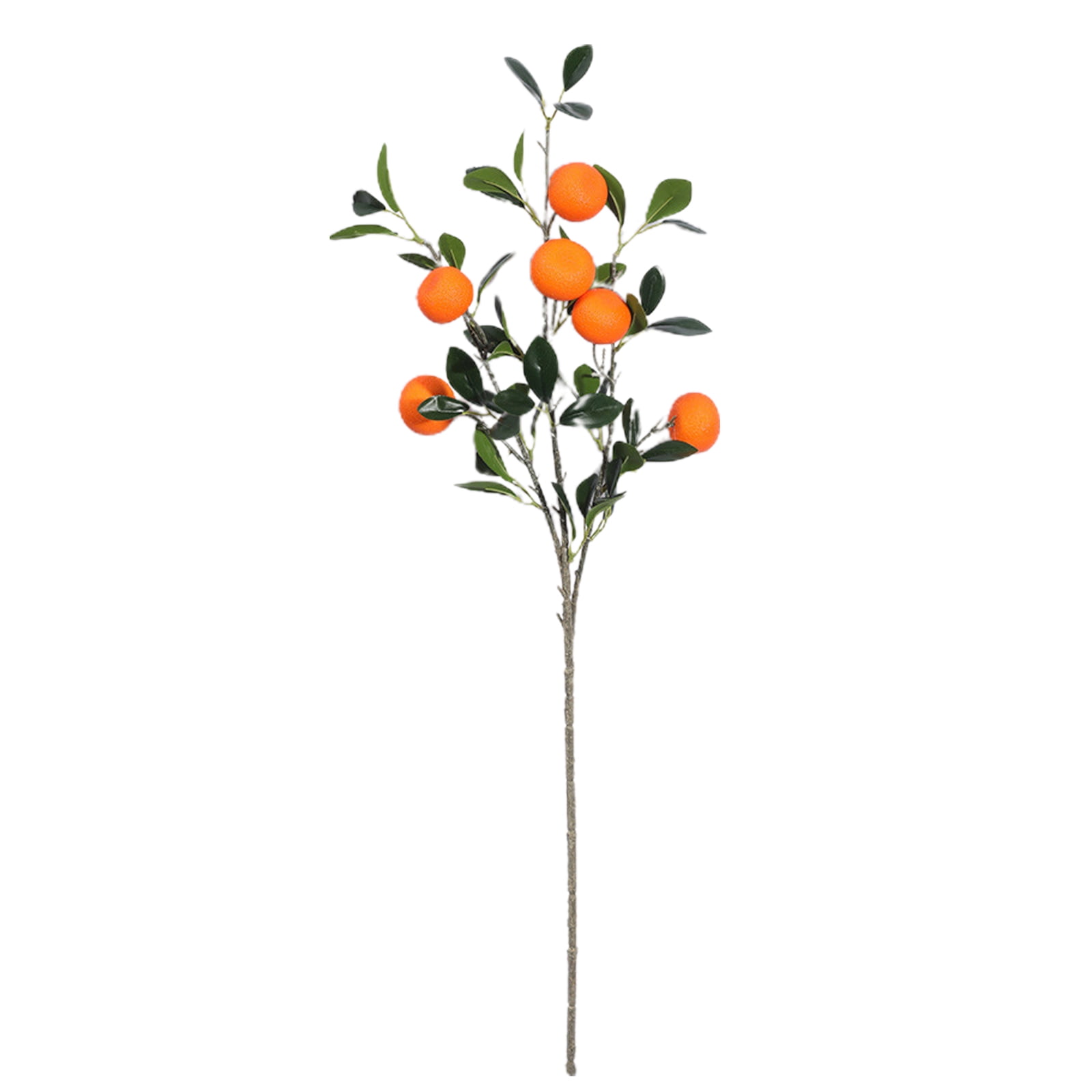 Artificial Orange Branches, 32.7in Foam Orange Fruit Branches Lifelike ...