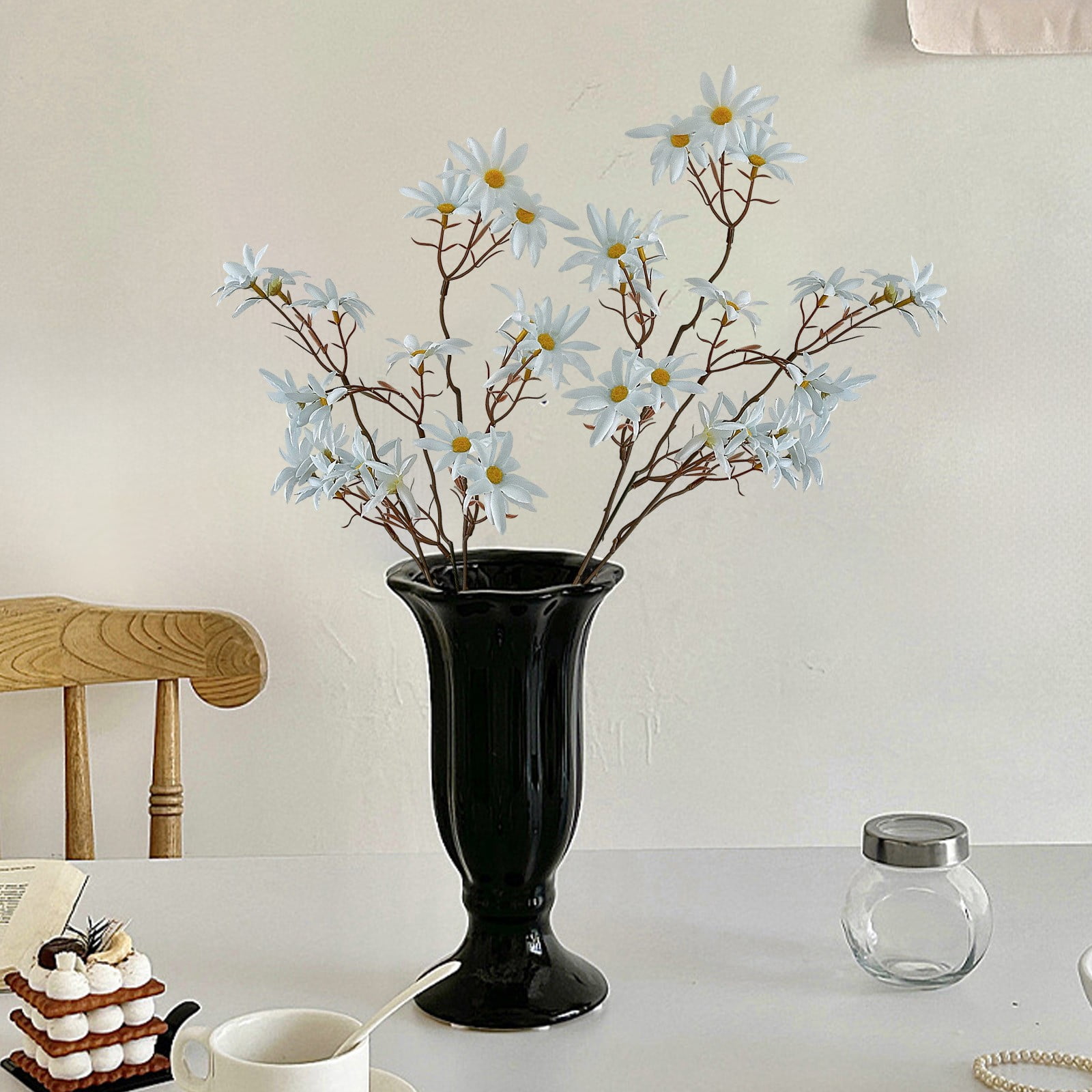 Artificial Orchid Violet Daisy Silk Flower | Lifelike Simulation ...