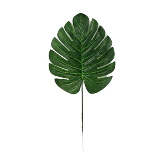 Artificial Palm Leaves with Faux Stems, 1 Pc Tropical Plant Leaves ...