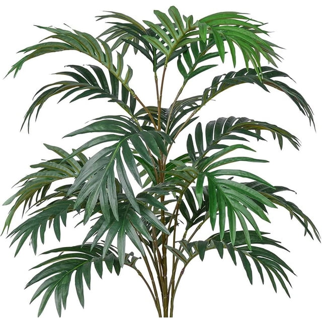 Artificial Palm Plants Leaves Faux Fake Tropical Large Palm Tree ...