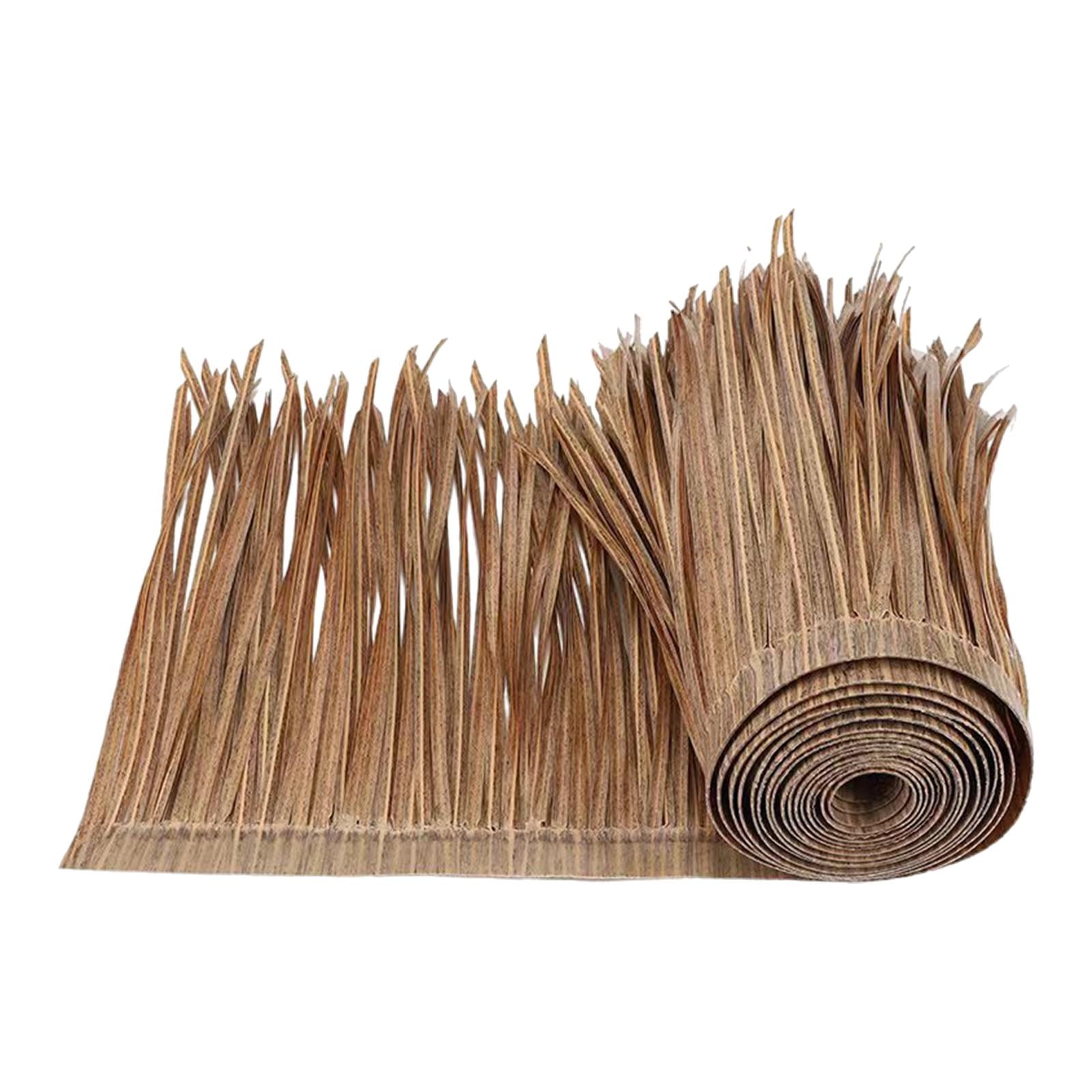 Artificial Palm Thatch Rolls Multi Use Straw Roof Thatch for Bar ...