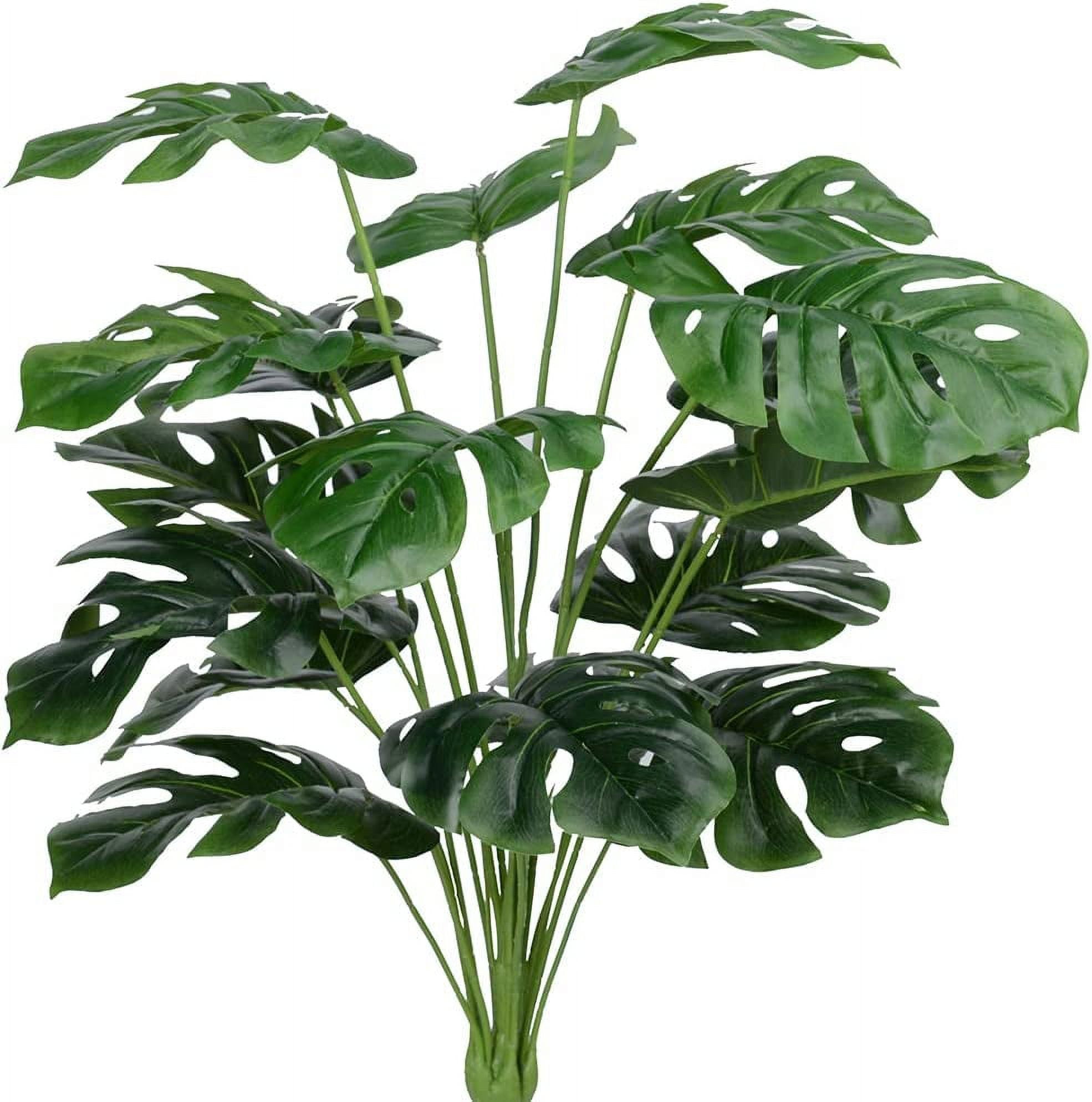 Artificial Palm Tree Leaves Tropical Plants Artificial Monstera Tree ...