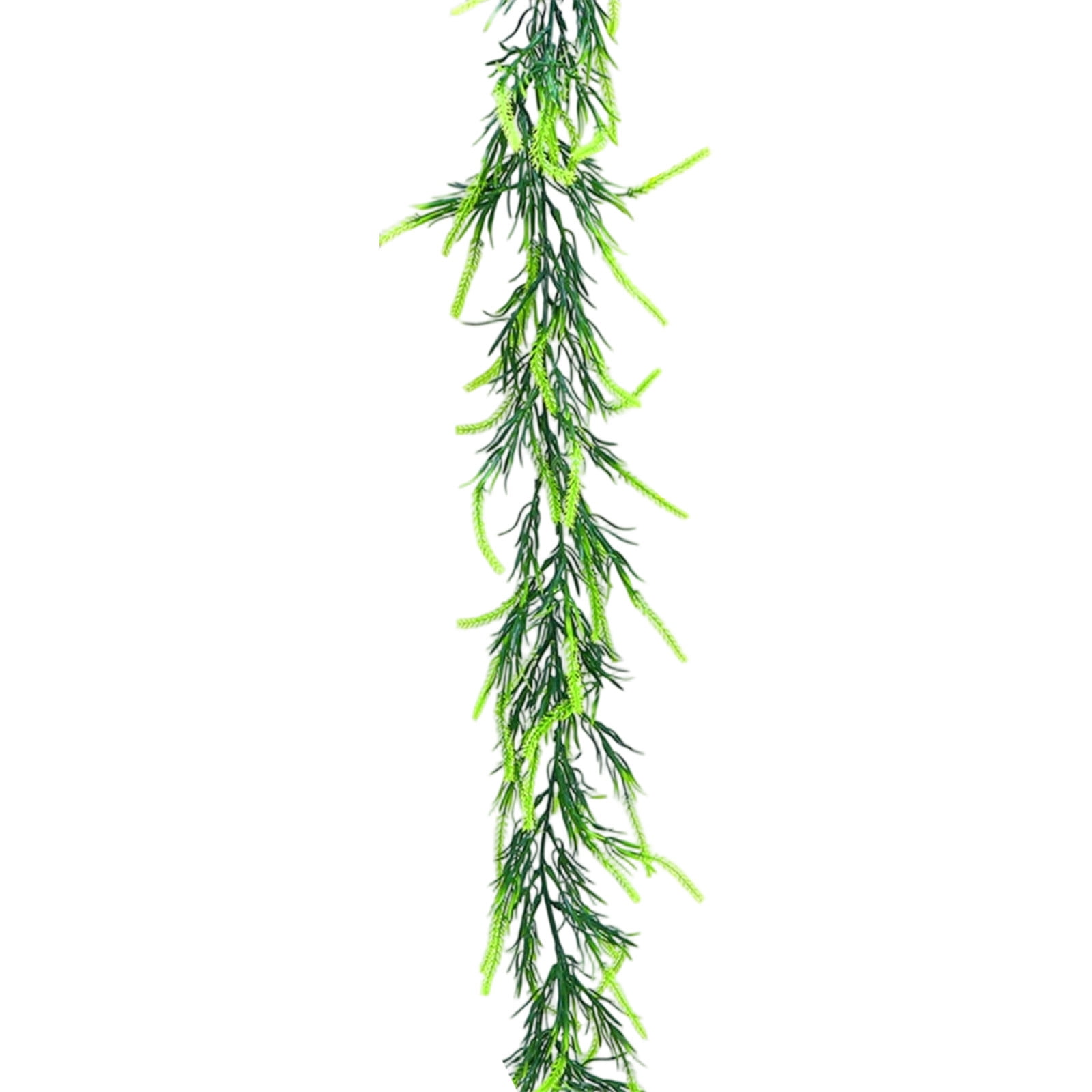 Artificial Pampas Grass Garland Vine Twigs 5.6Ft Fake Hanging Ivy ...