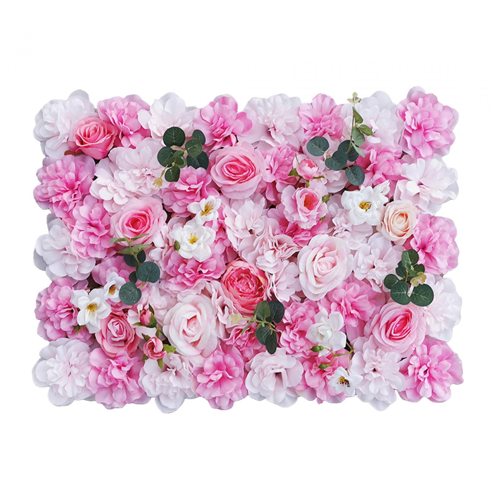 Artificial Panel Decorative Flower Panels Flower Arrangements Romantic ...
