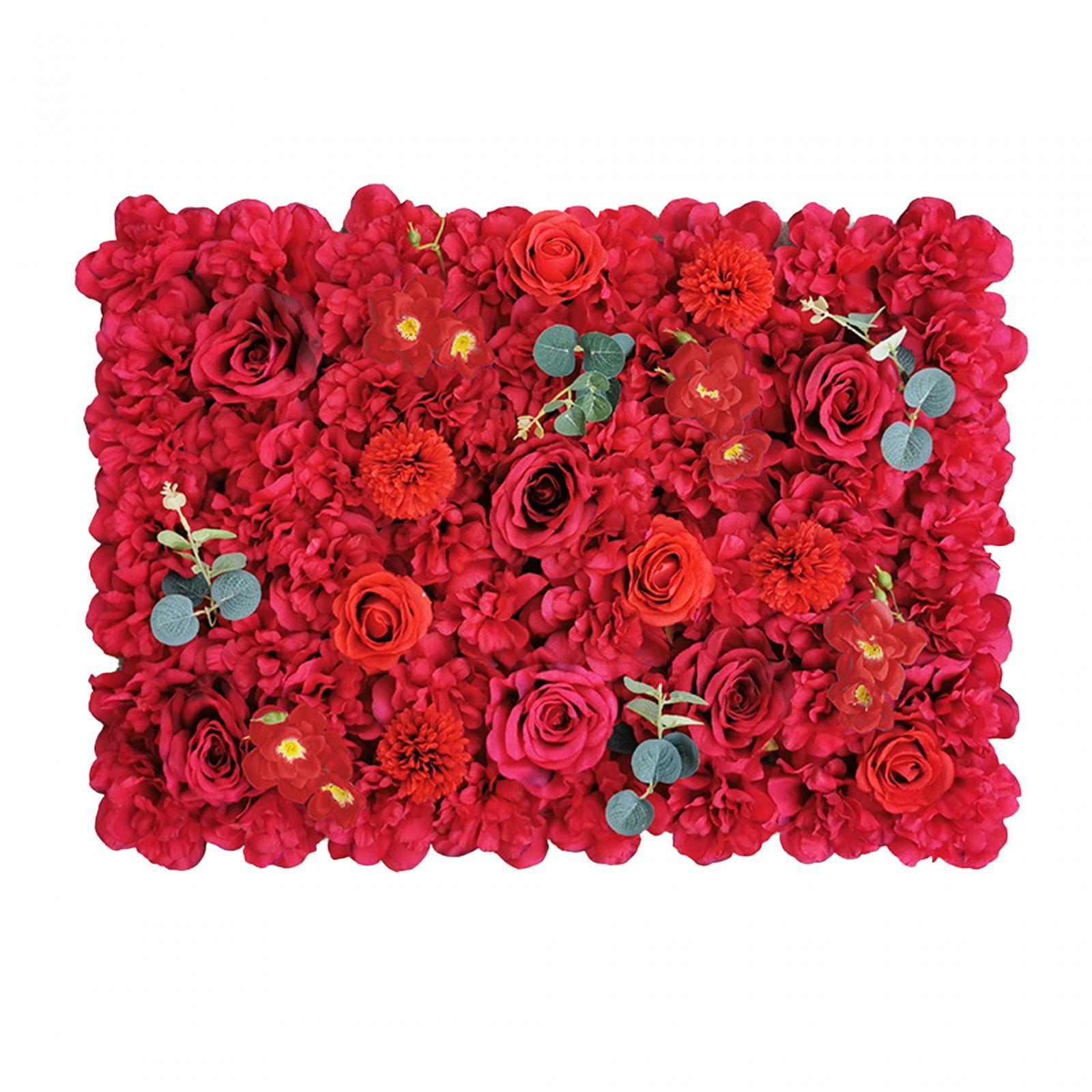 Artificial Panel Decorative Flower Panels Flower Arrangements Romantic ...