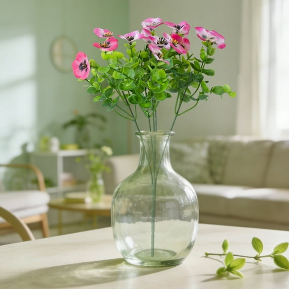 Artificial Pansy Bouquet, Pansy Flowers for Flower Beds, Fences, Home ...