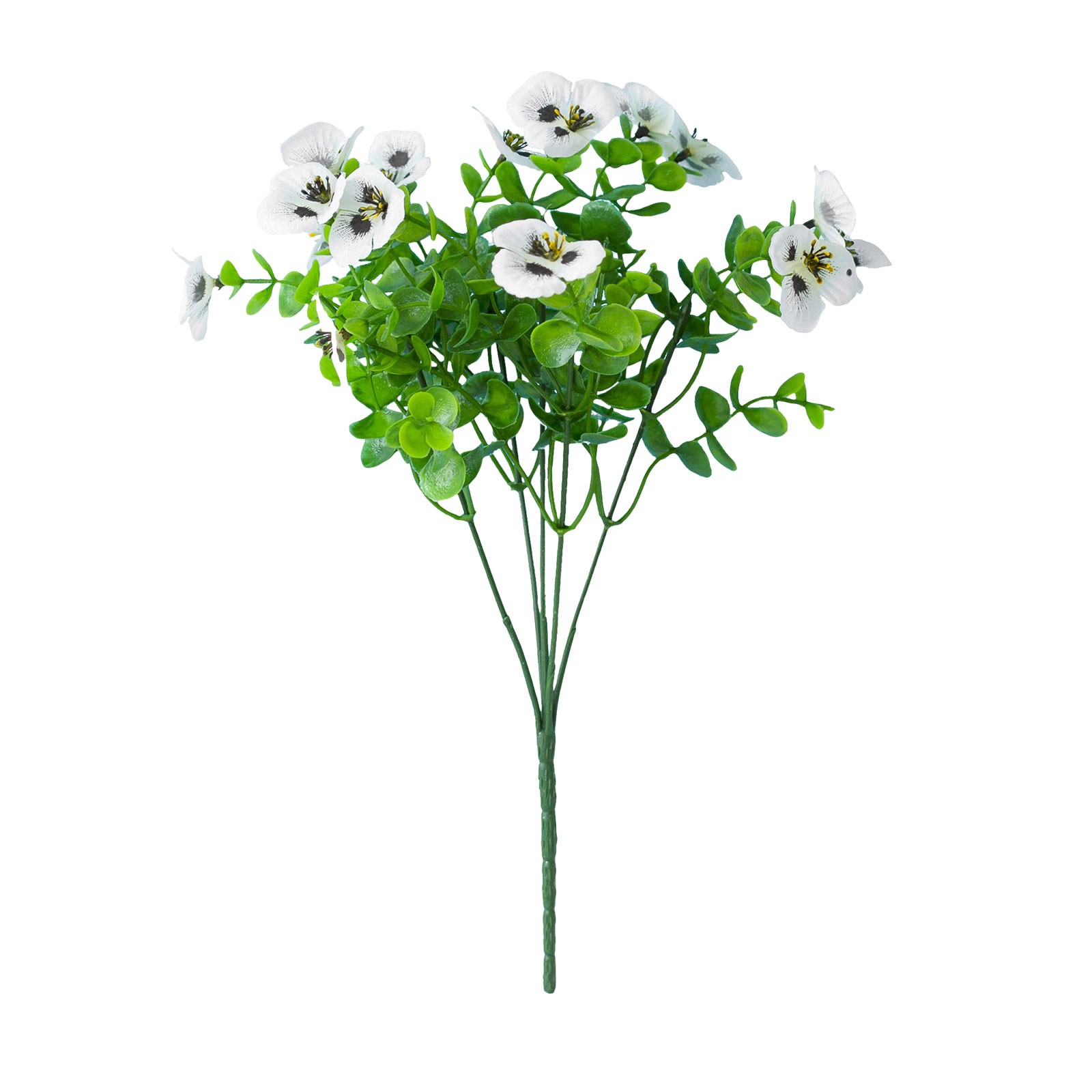 Artificial Pansy Bouquet, Realistic Pansy Flowers for Flower Bed And ...