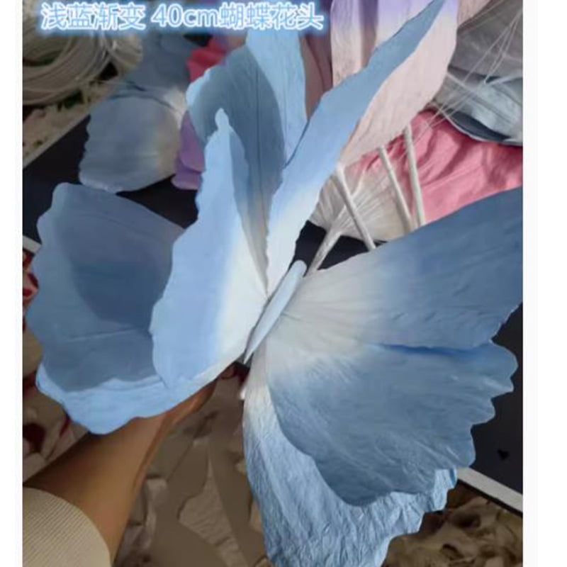 Artificial Paper Butterflies For Decor, Lifelike Wedding Backdrop Wall ...