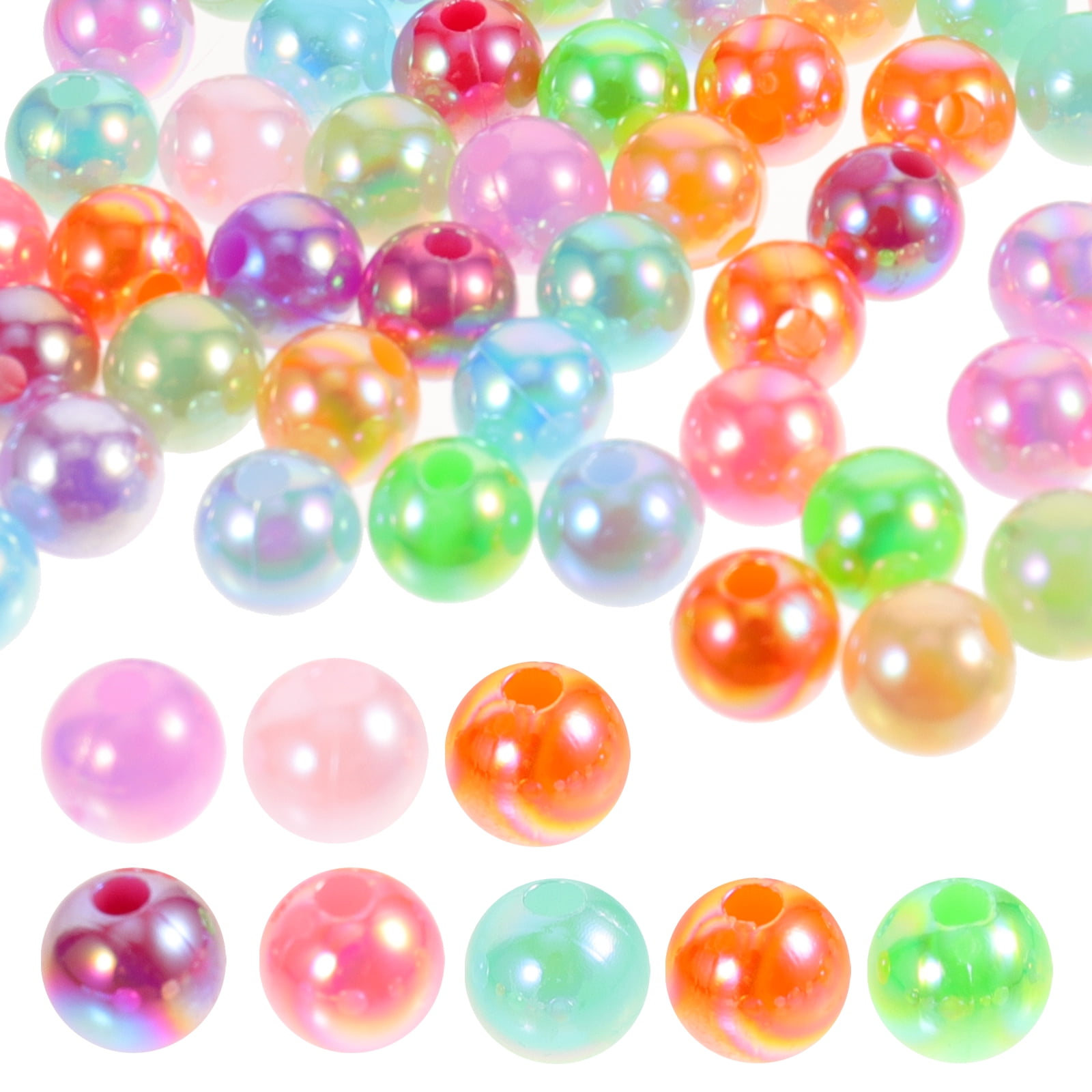 Artificial Pearl 500 Pcs Beaded Jewelry Making Kit Pearls for Crafts ...
