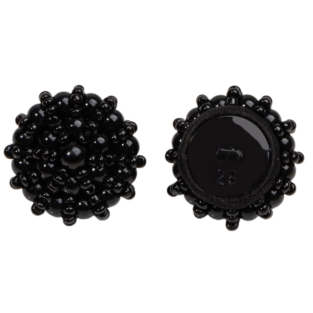 Artificial Pearls Buttons Resin Bead Buckles Elegant Closure Button For ...