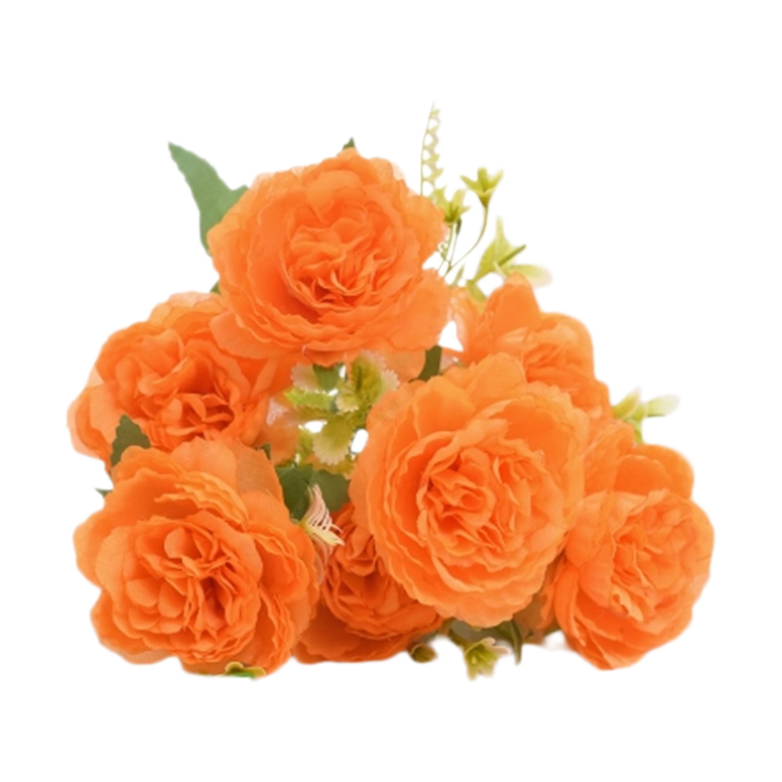 Artificial Peony Rose Bouquet, Fake Peony Rose Bunches for Home Decor ...