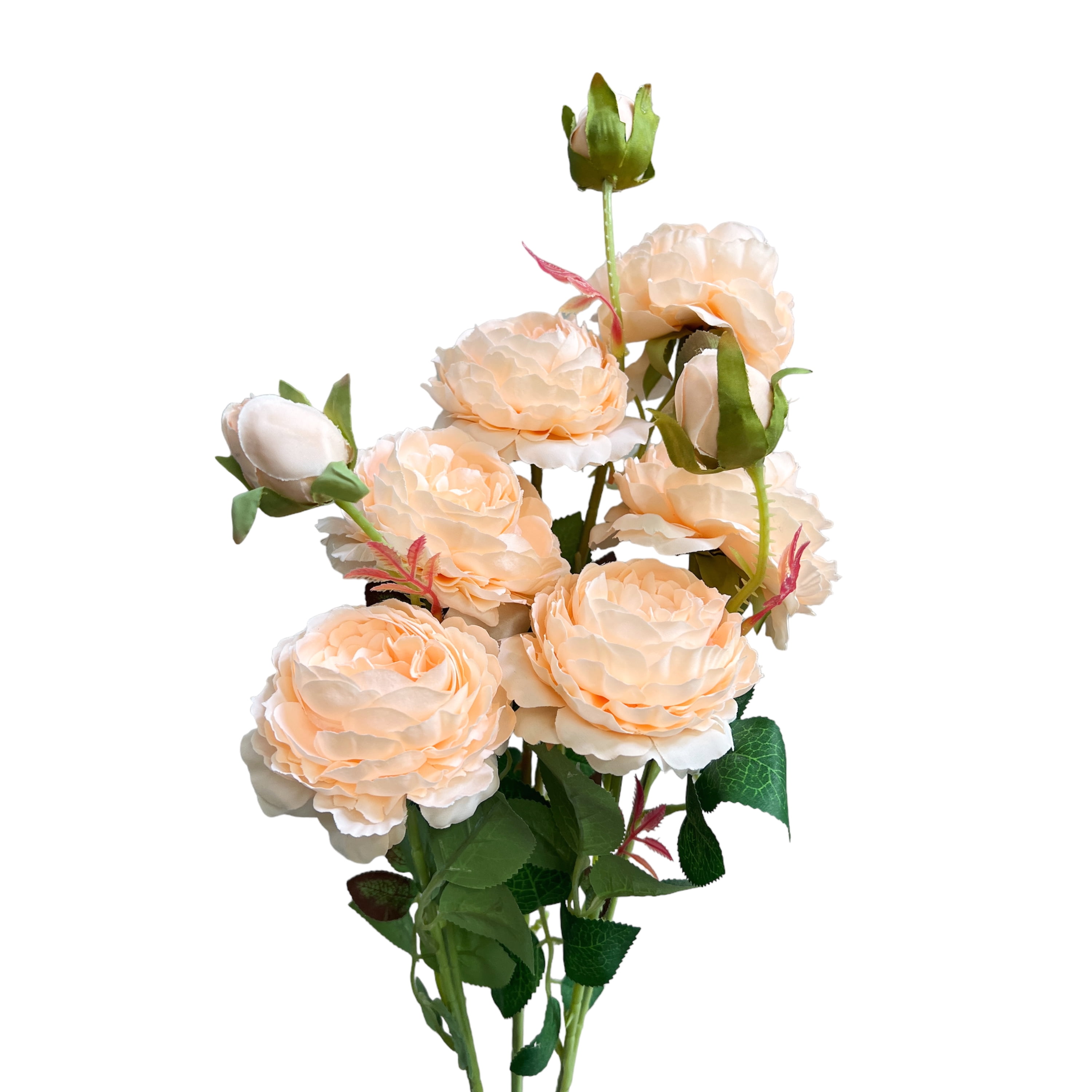 Artificial Peony Stem (Set of 3) - Walmart.com