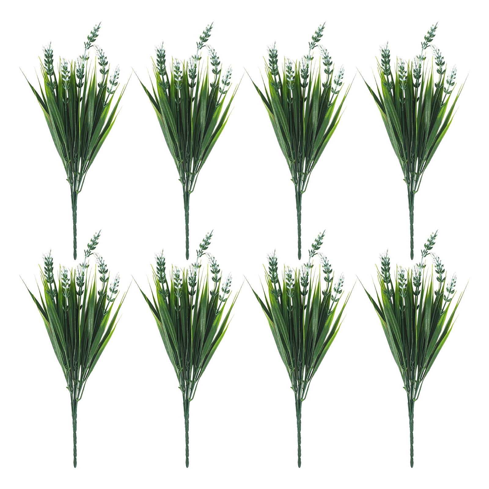 Artificial Peppermint Flowers Set of 8 | Realistic Faux Greenery ...