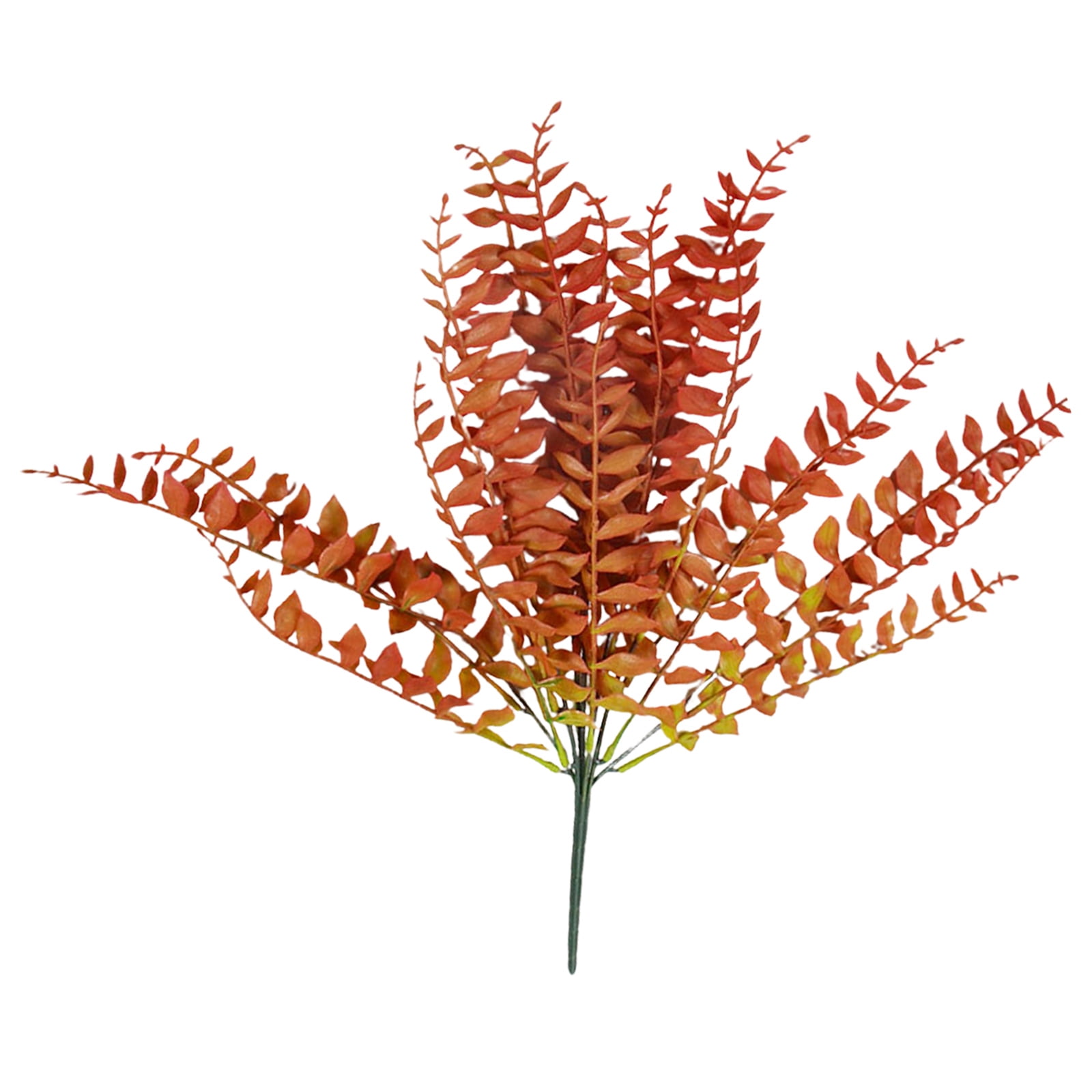Artificial Persian Plant Soft Rubber Faux Greenery For Home Garden ...