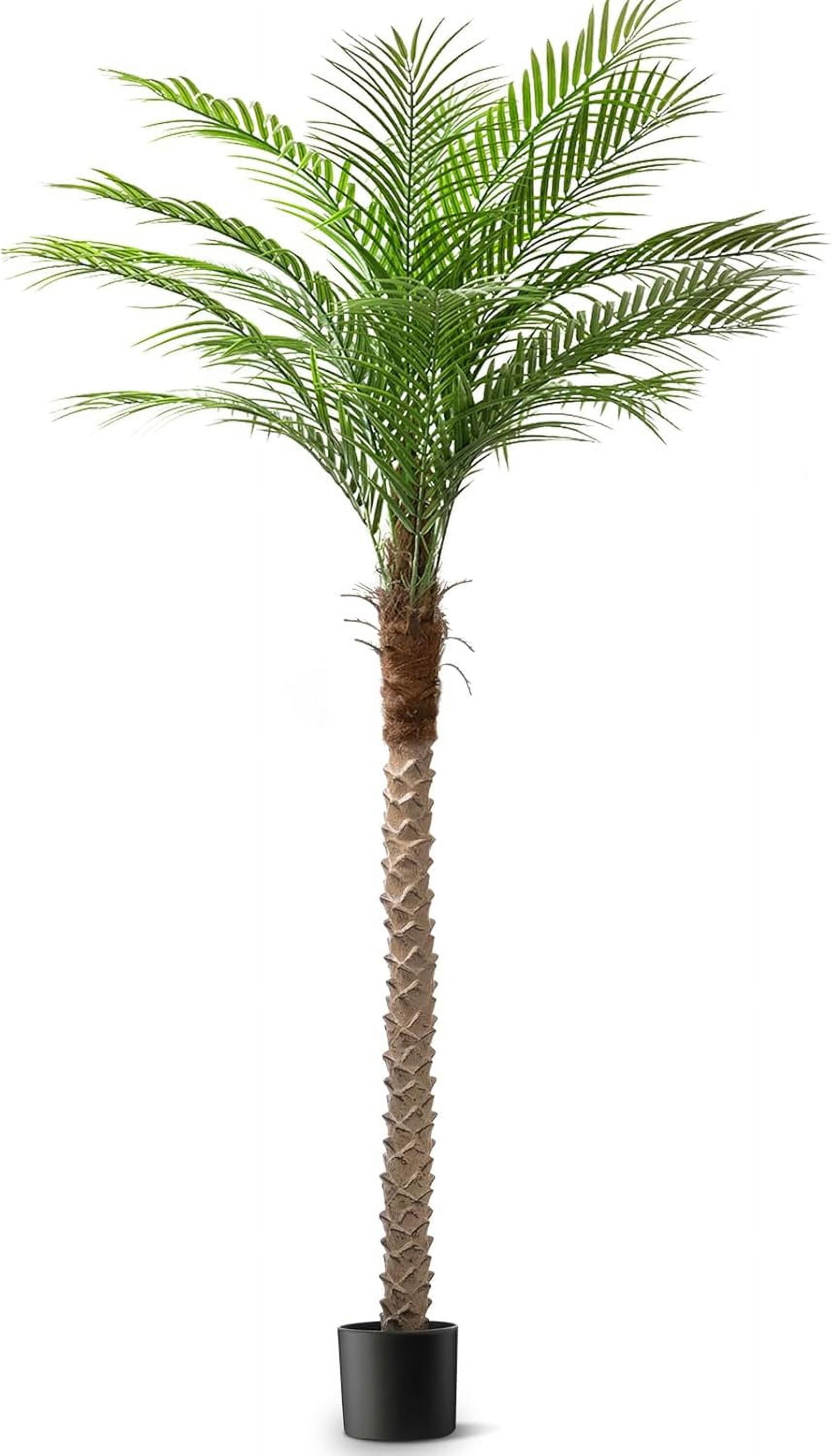 Artificial Phoenix Palm Tree 7ft Tall Outdoor Indoor Decor Fake Plants ...