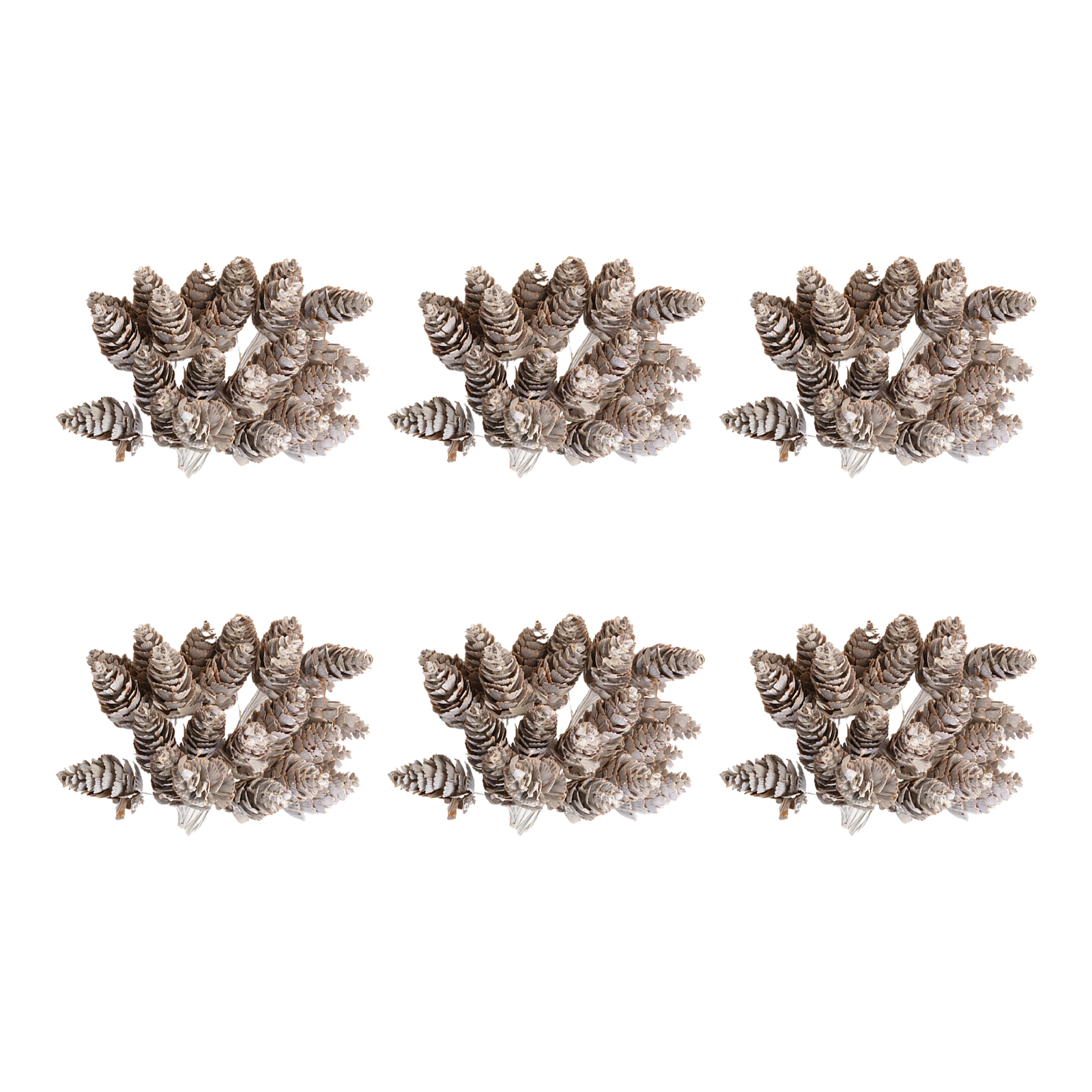 Artificial Pine Cones Pine Branch，Christmas Pine Cones Branch，Pine ...