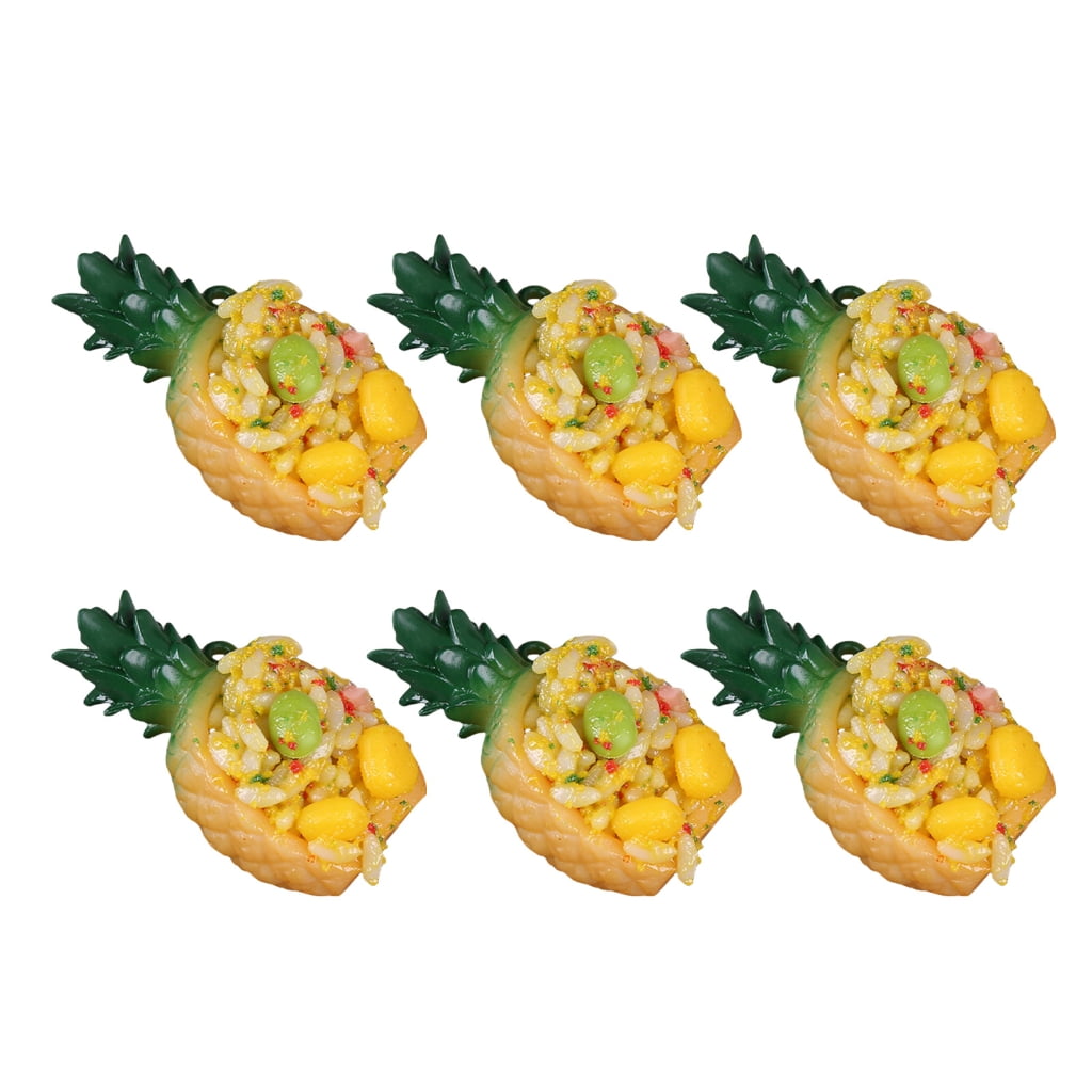Artificial Pineapple Fried Rice Model Realistic Simulation Chinese Food ...