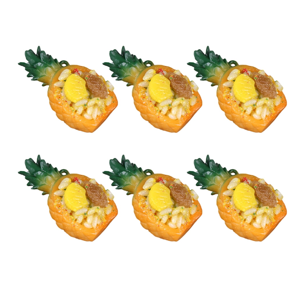 Artificial Pineapple Fried Rice Model Realistic Simulation Chinese Food ...