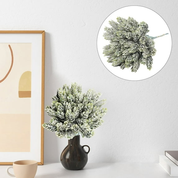 Artificial Pineapple Plastic Green Leaves Flowers Green for DIY Flower ...