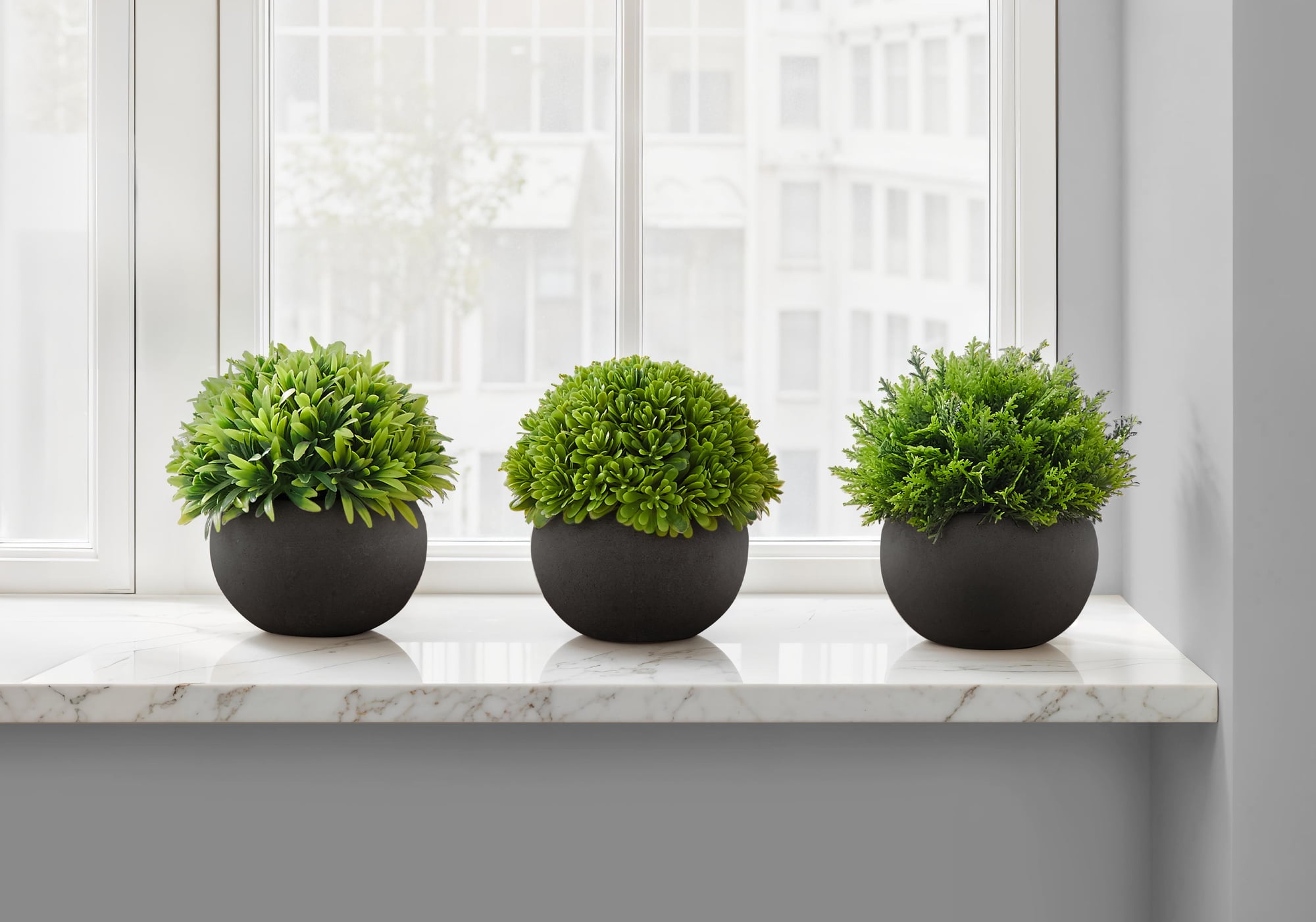 Artificial Plant, 5" Tall, Grass, Indoor, Faux, Fake, Table, Greenery ...