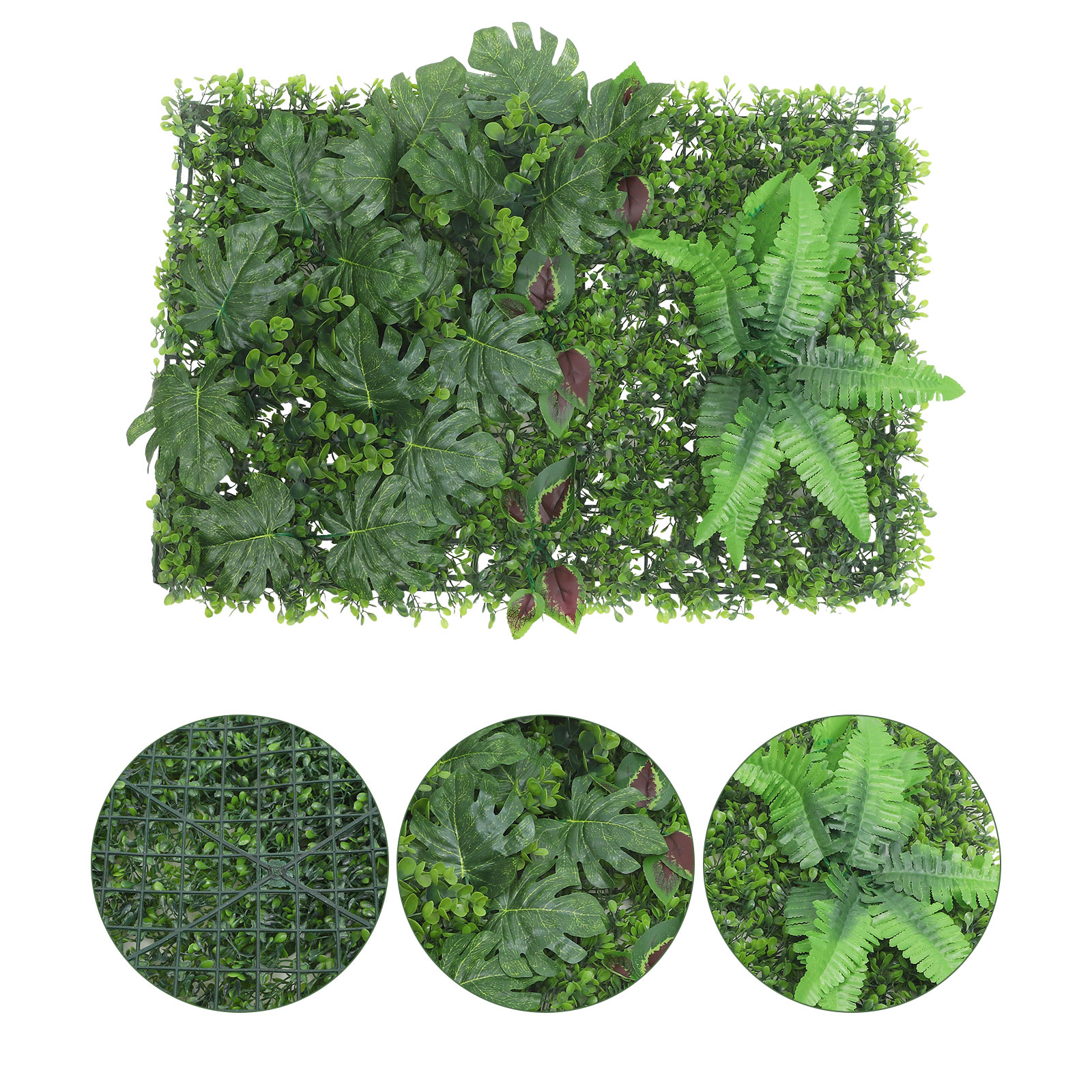 Artificial Plant Backdrop Wall, Artificial Plant Wall Panel Greenery ...