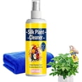 Artificial Plant Cleaner Spray with Microfiber Cloth for Dust Removal ...