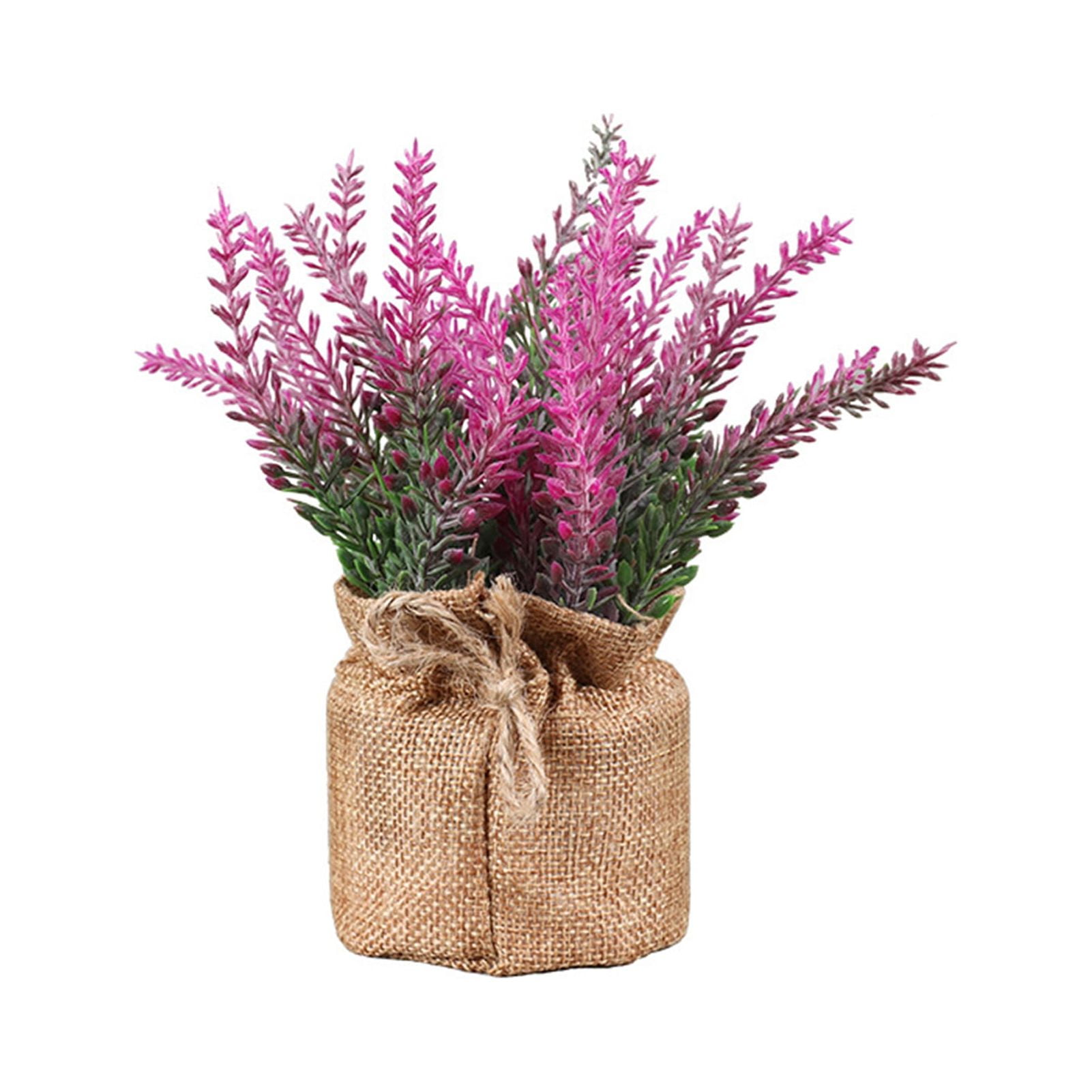 Artificial Plant Eye-catching Rope Bag Fresh Keeping Pretty Floral ...