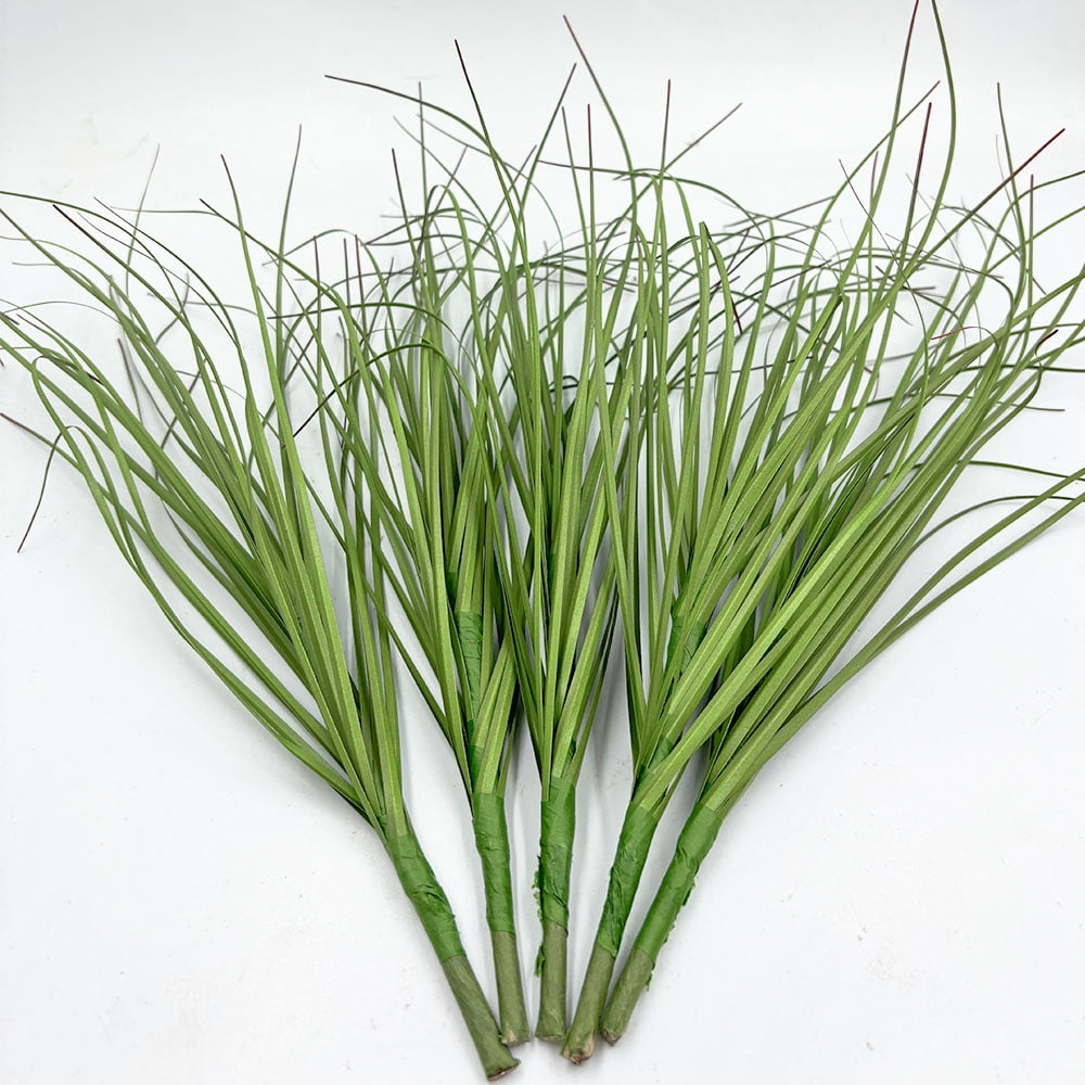 Artificial Plant Fake Greenery Artificials Onion Grass Faux Pampas ...