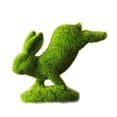 Artificial Plant Green Flocking Easter Decoration Garden Home Ornament ...